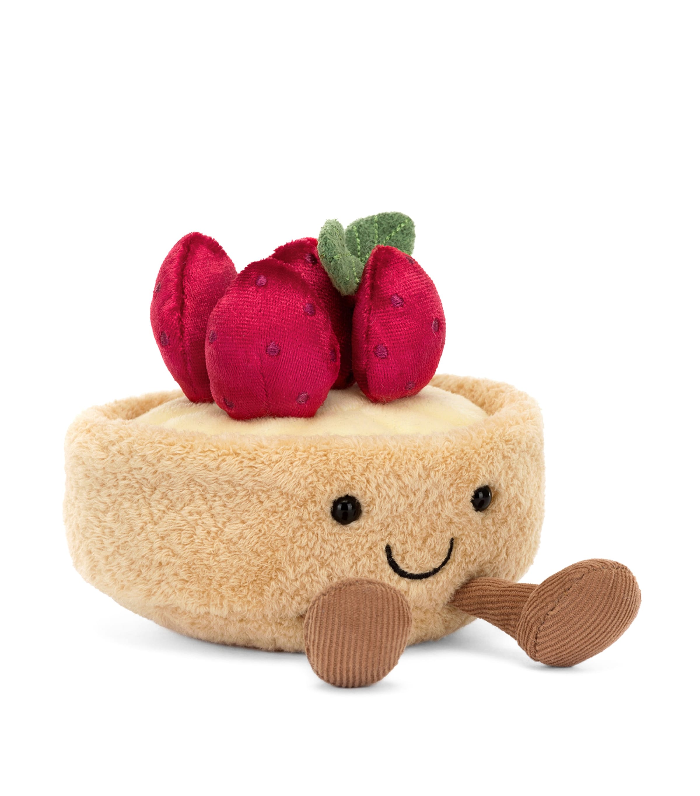 Jellycat Amuseables Fleurette Tarte Aux Fraises (11cm) | Harrods JP