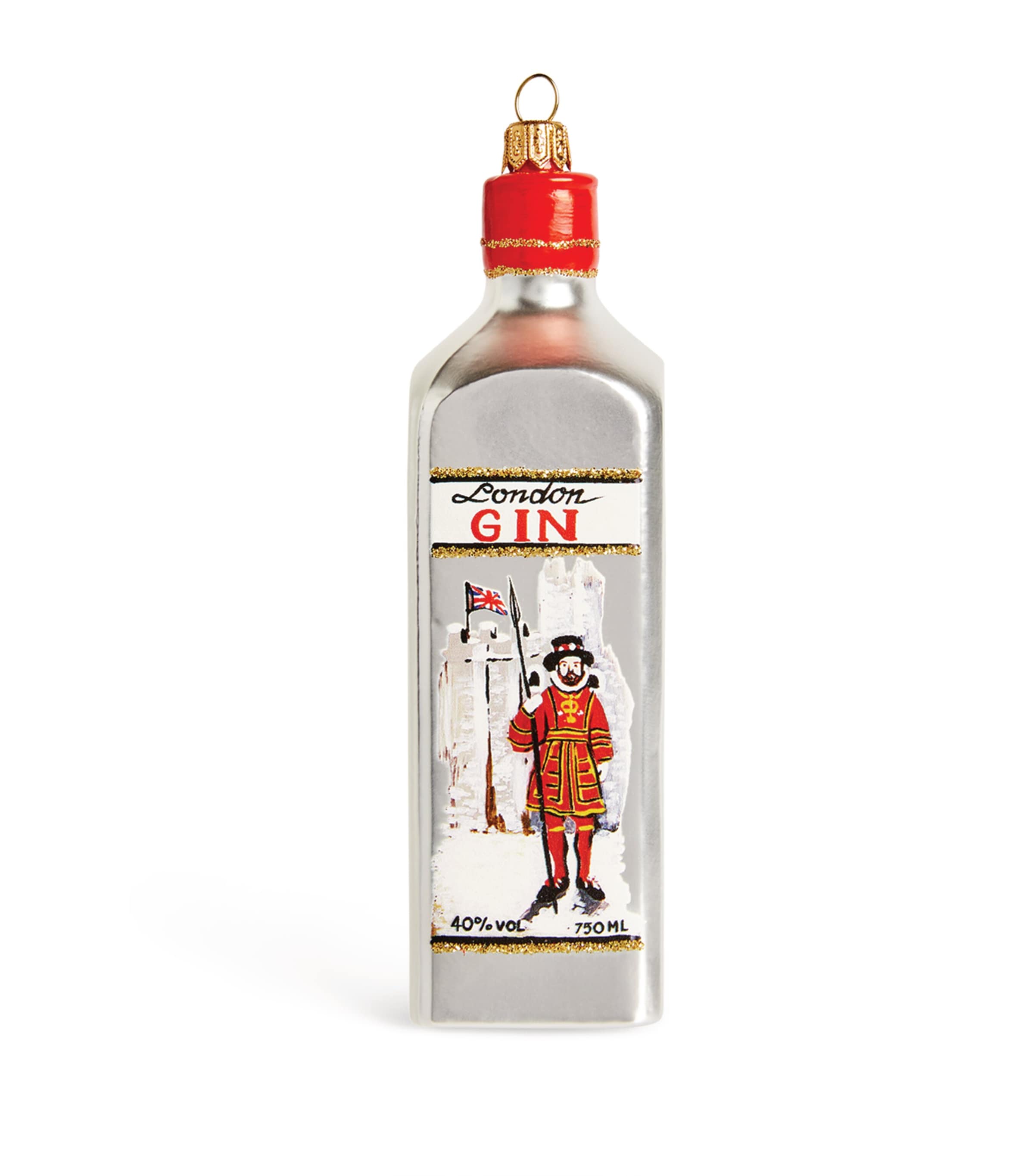Harrods Gin Bottle Tree Decoration | Harrods US