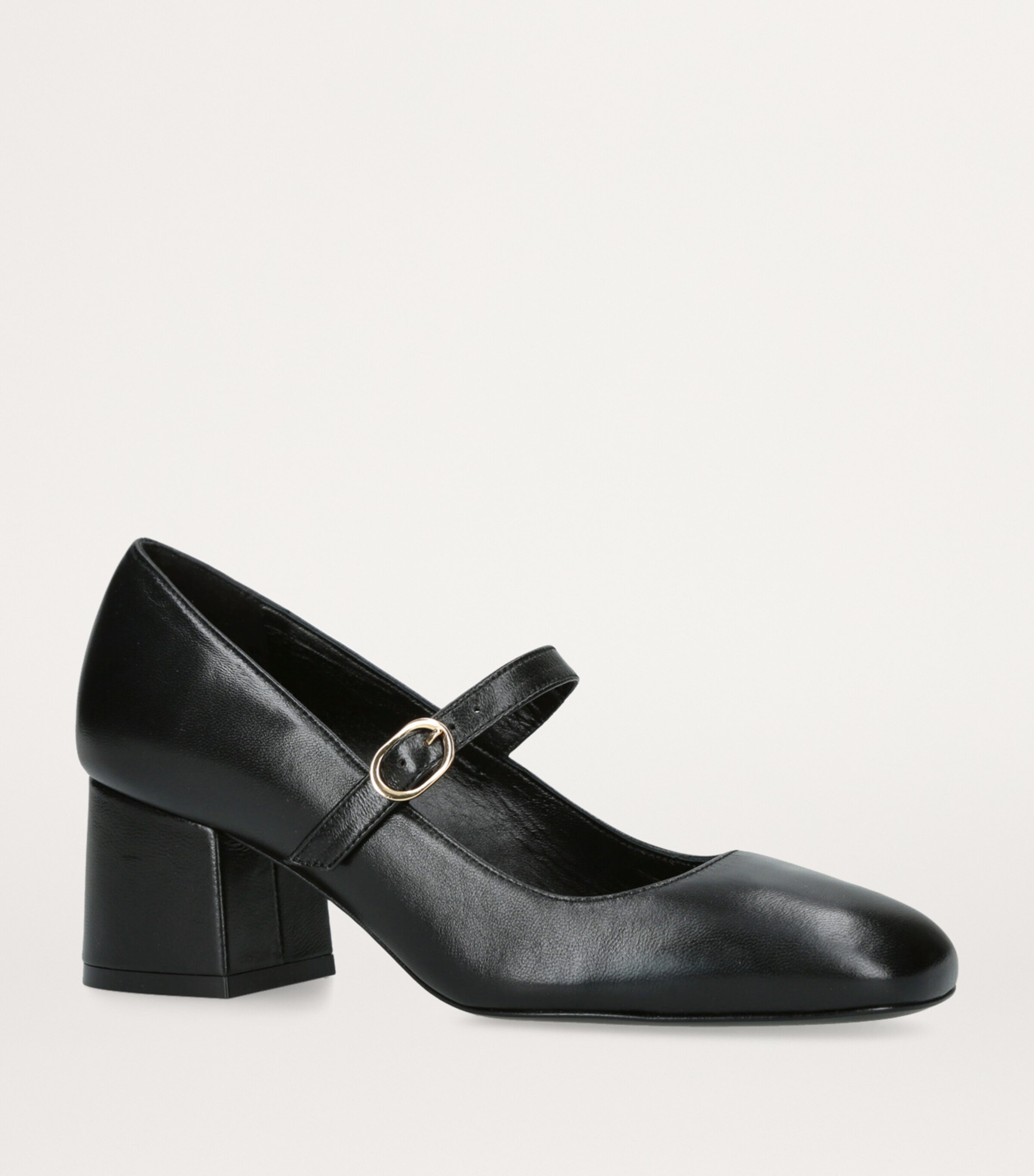 Stuart Weitzman Black Leather Stuart MJ Pumps 60 | Harrods ID