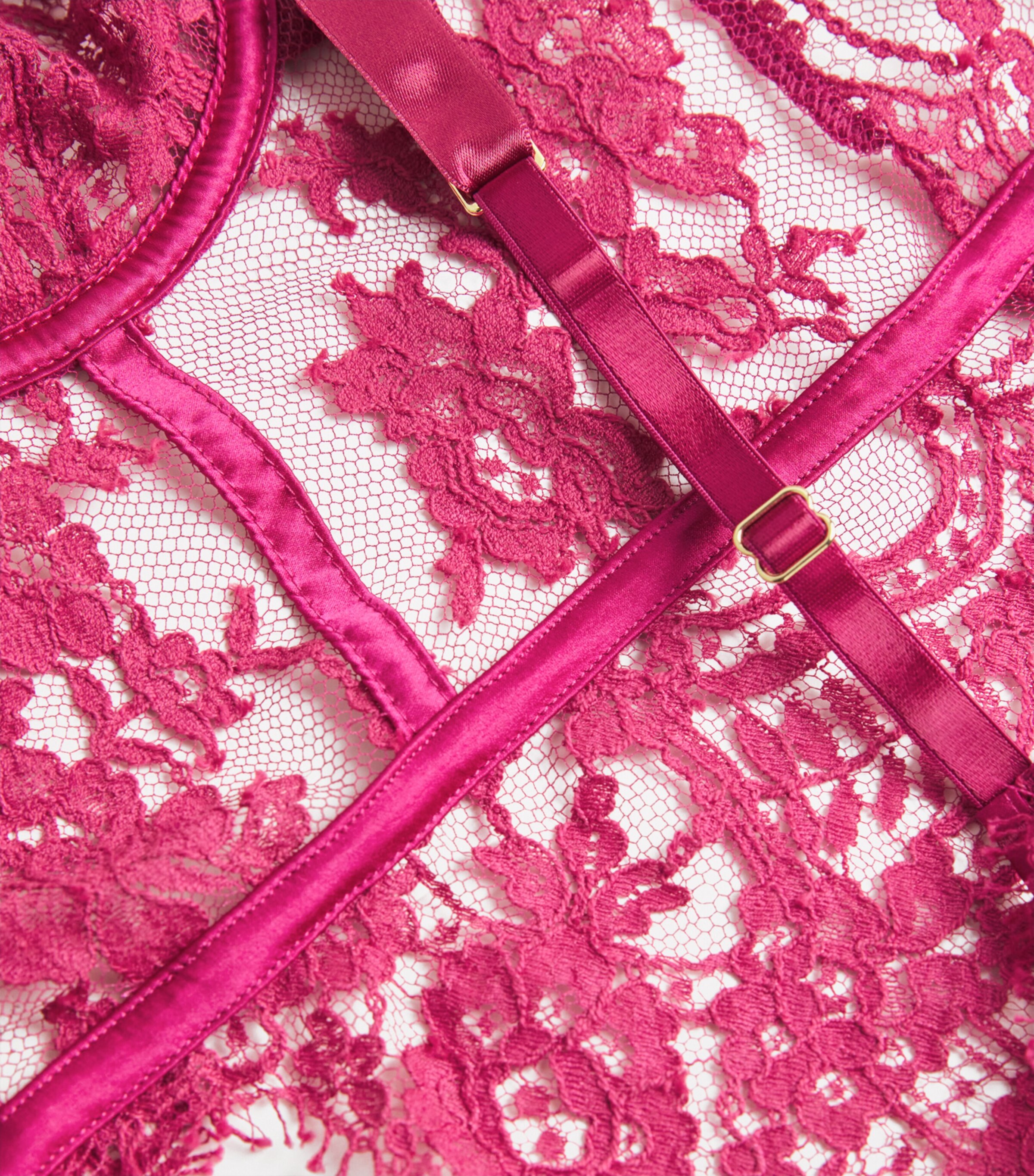 Coco De Mer Lace Zaria Basque Corset | Harrods AE