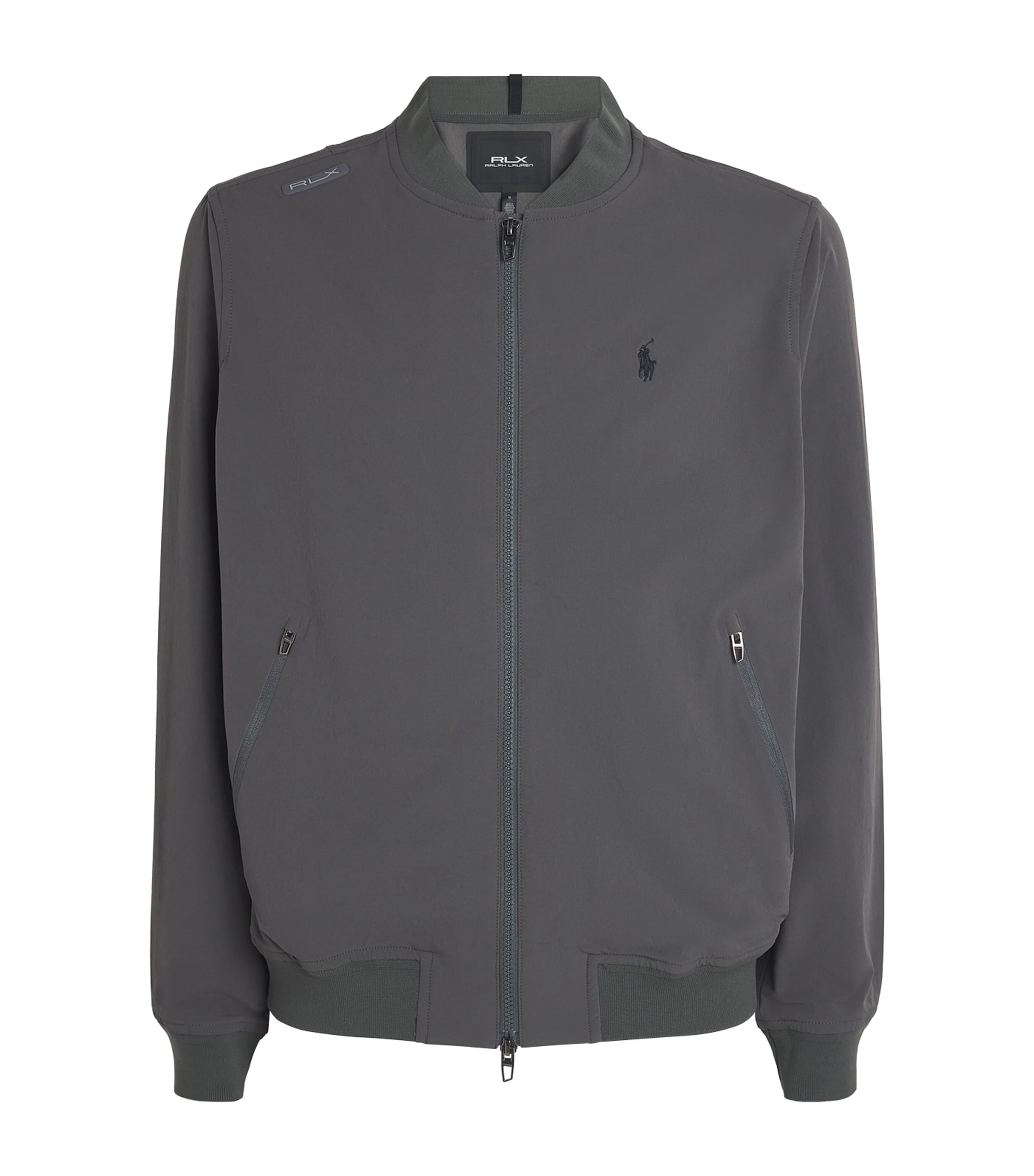 RLX Ralph Lauren Grey Performance Bomber Jacket | Harrods UK
