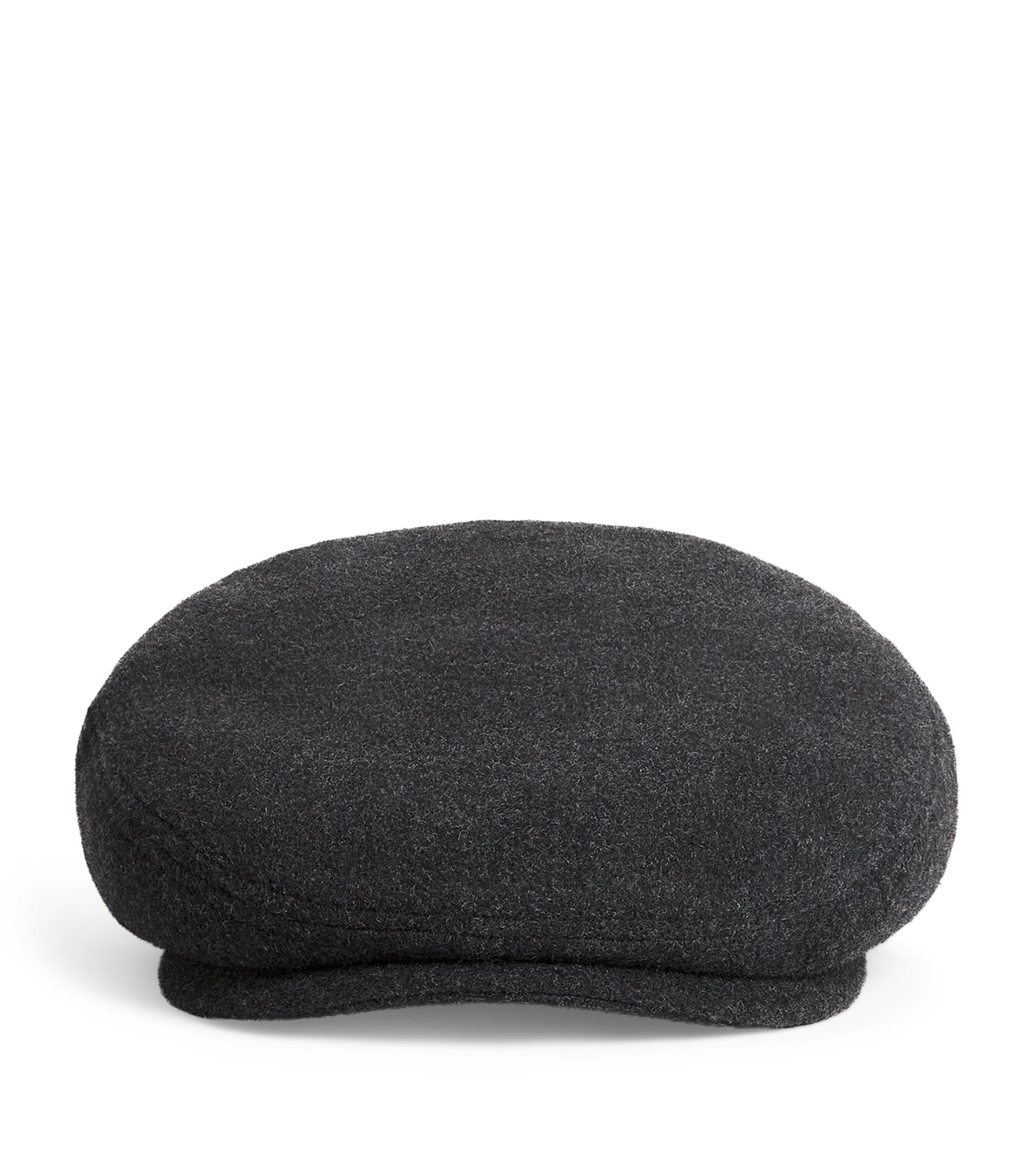 Stetson Grey Wool-Blend Kent Flat Cap | Harrods UK