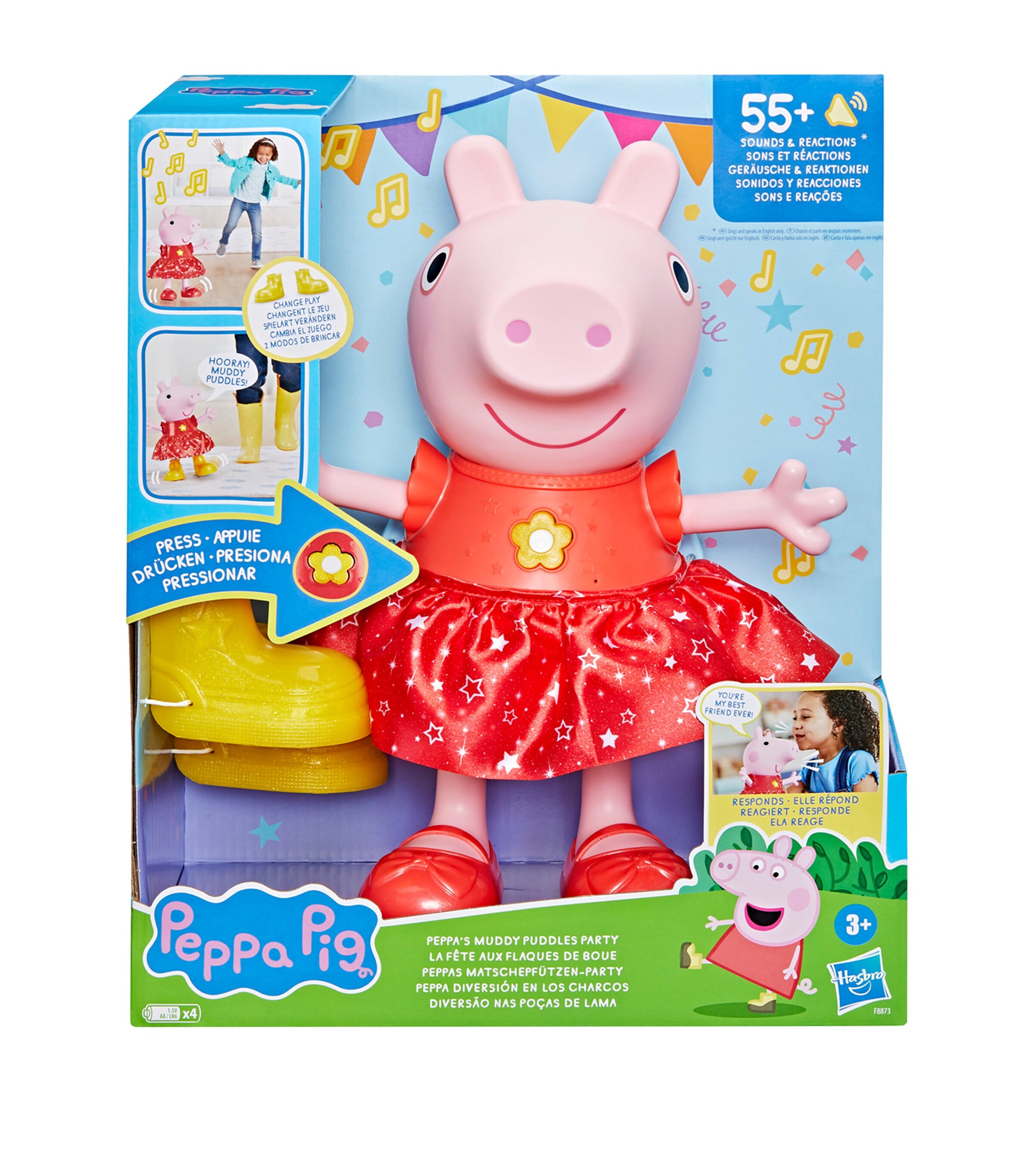 Peppa Pig Muddy Puddles Party Doll | Harrods US