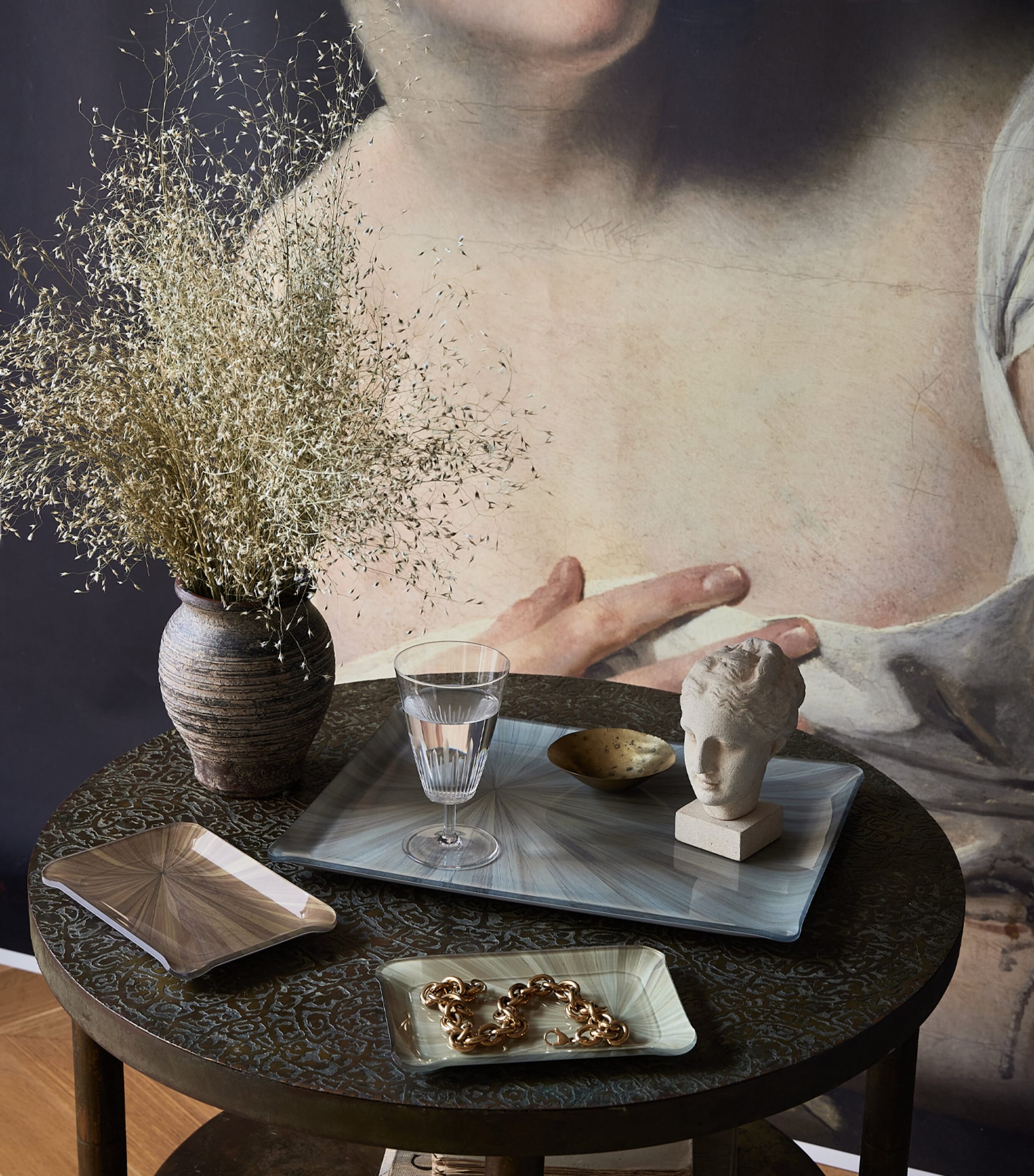 HestiaLiving Everyday Soleil Jewellery Tray (12.5cm x 18cm) | Harrods US