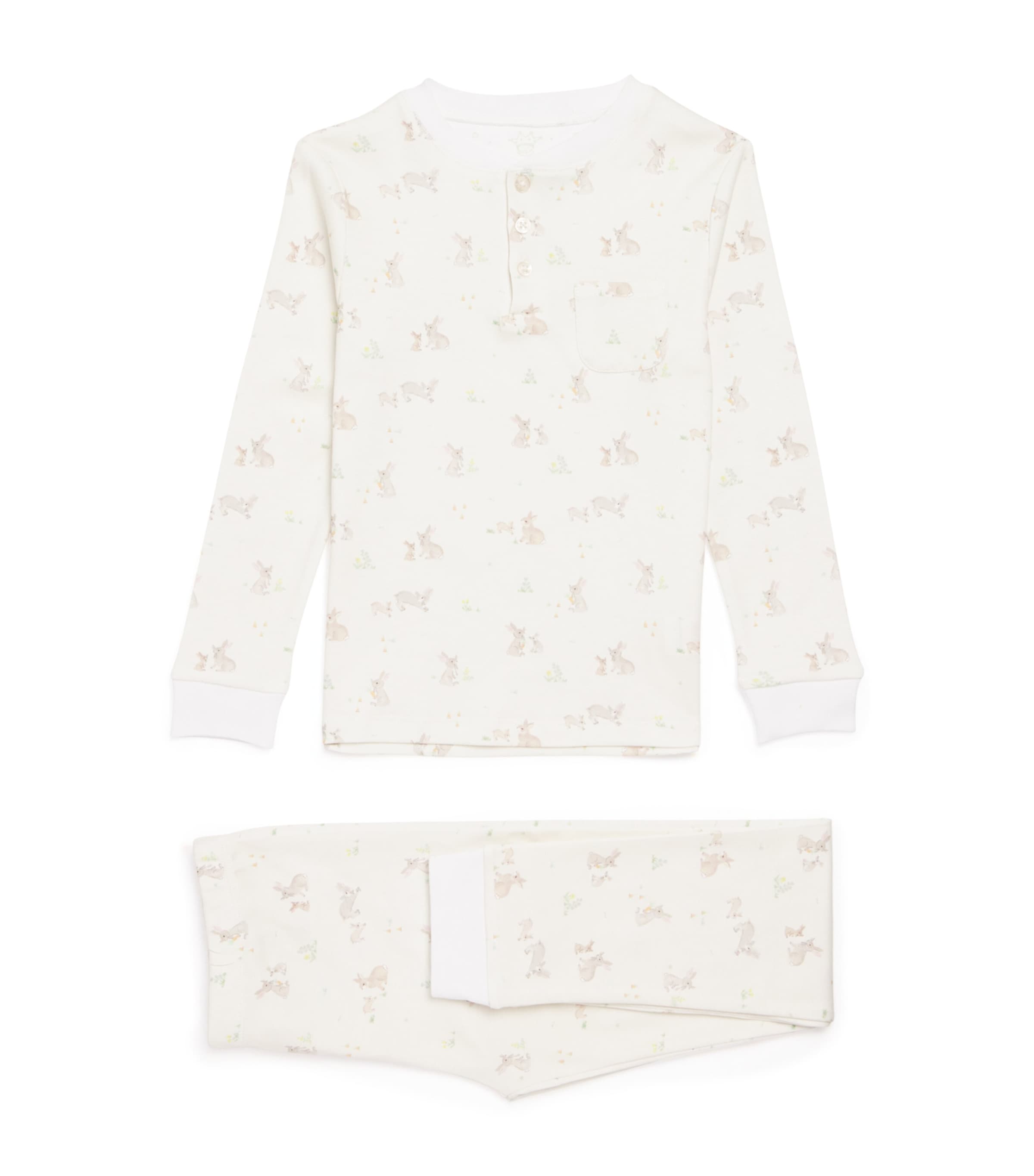 Marie-Chantal Organic Cotton Charles Bunny Pyjamas (2-10 Years ...