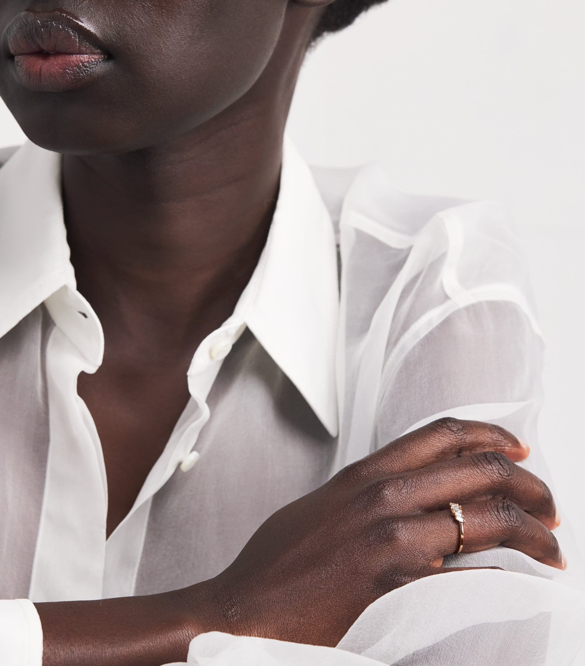 Suzanne Kalan Rose Gold and Diamond Frenzy Ring | Harrods CA