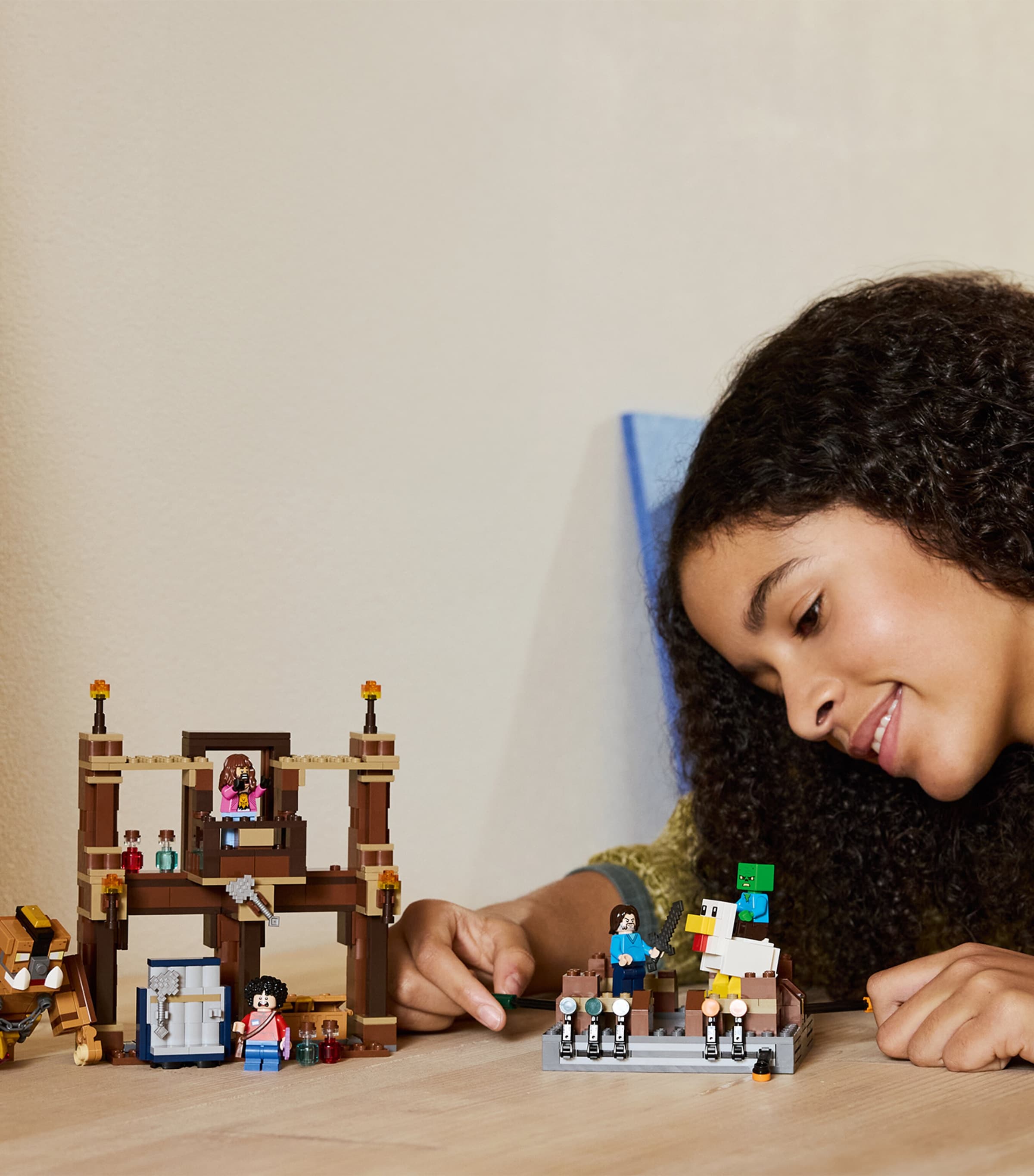 Lego Minecraft Woodland Mansion Fighting Ring 21272 | Harrods QA