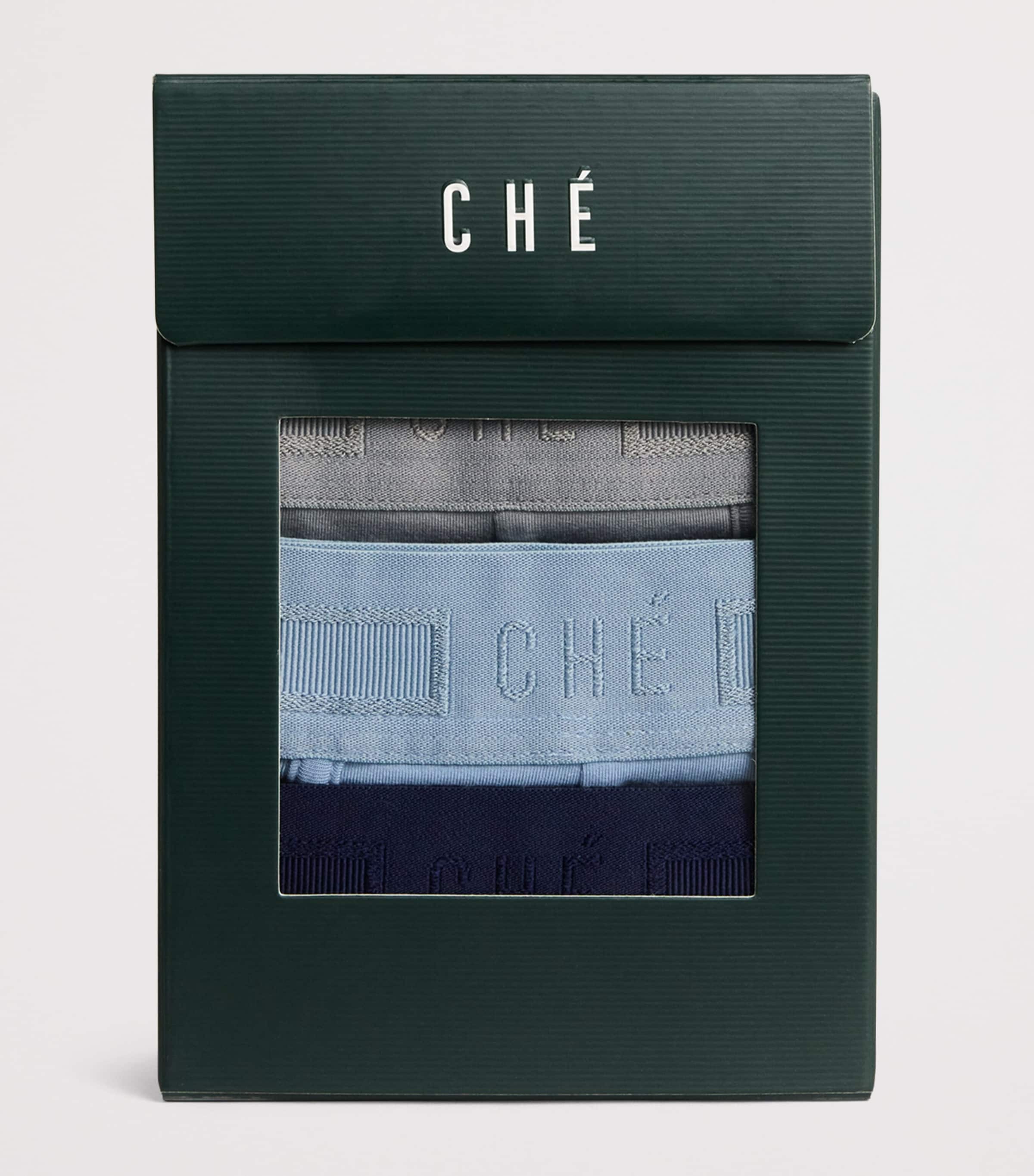 CHÉ Studios Logo Boxer Trunks (Pack of 3) | Harrods UK