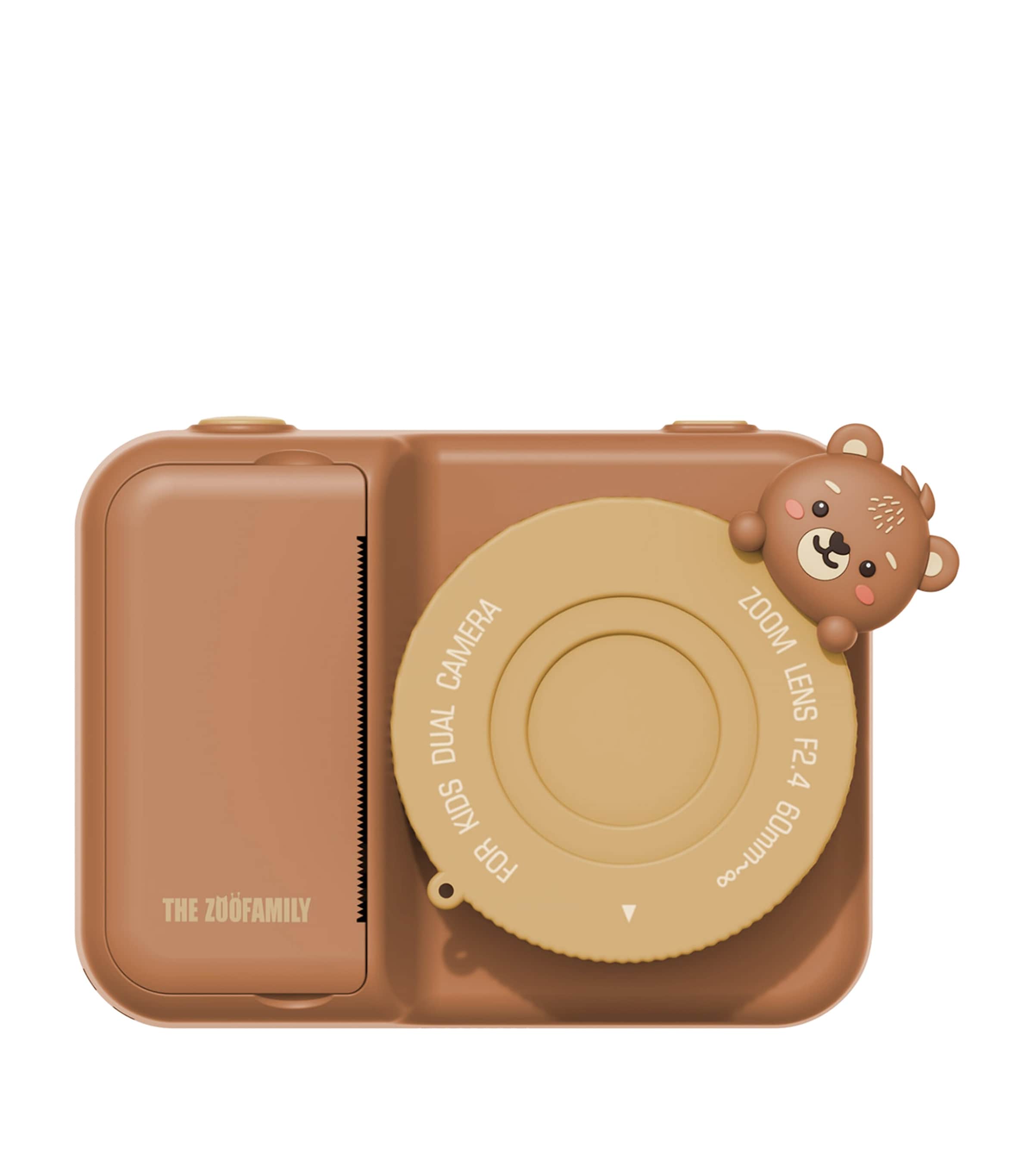 THE ZOOFAMILY Zoo Print Bear P2 Camera | Harrods US