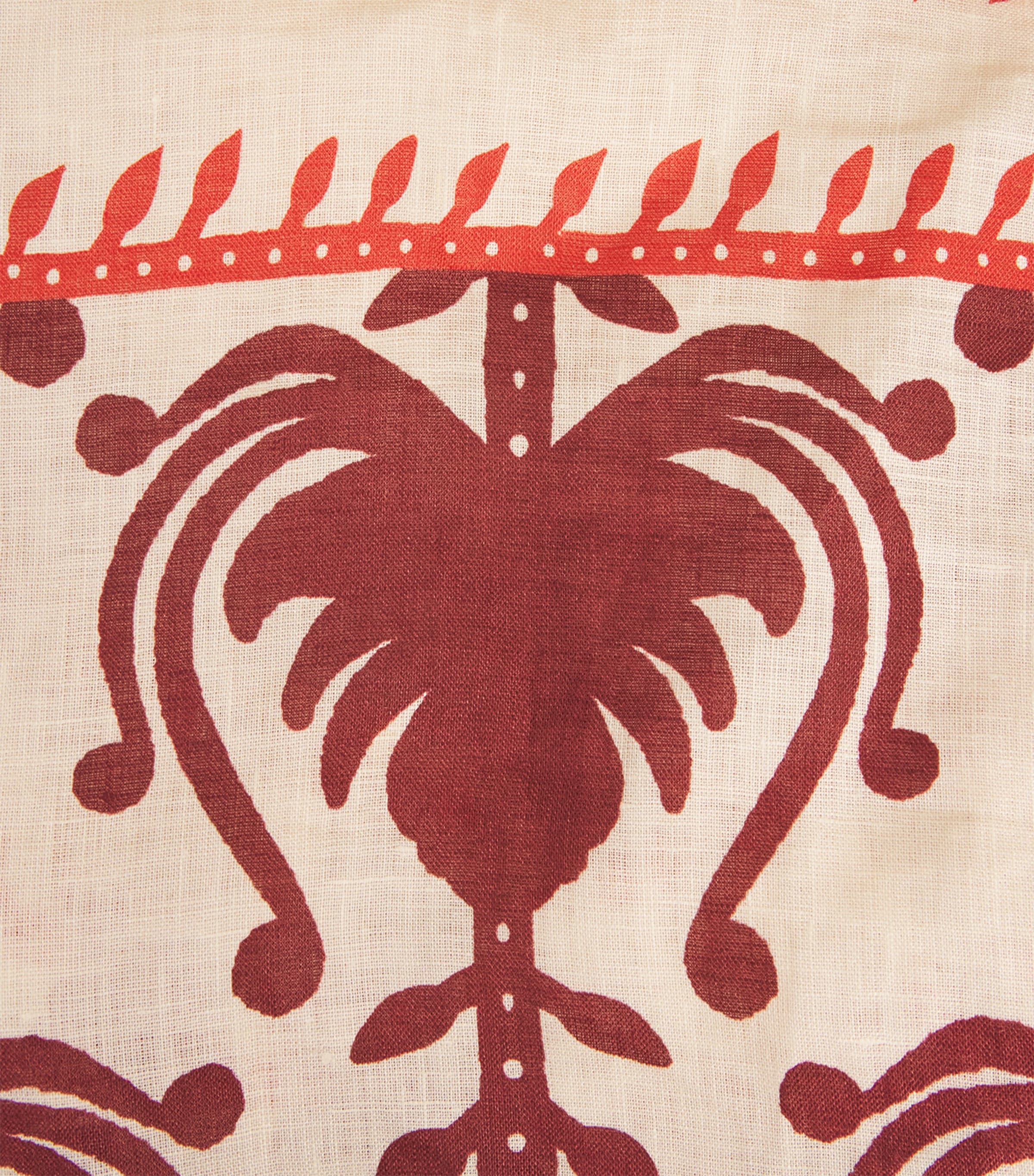 Johanna Ortiz Multi Linen Tide Strength Mini Dress | Harrods AU