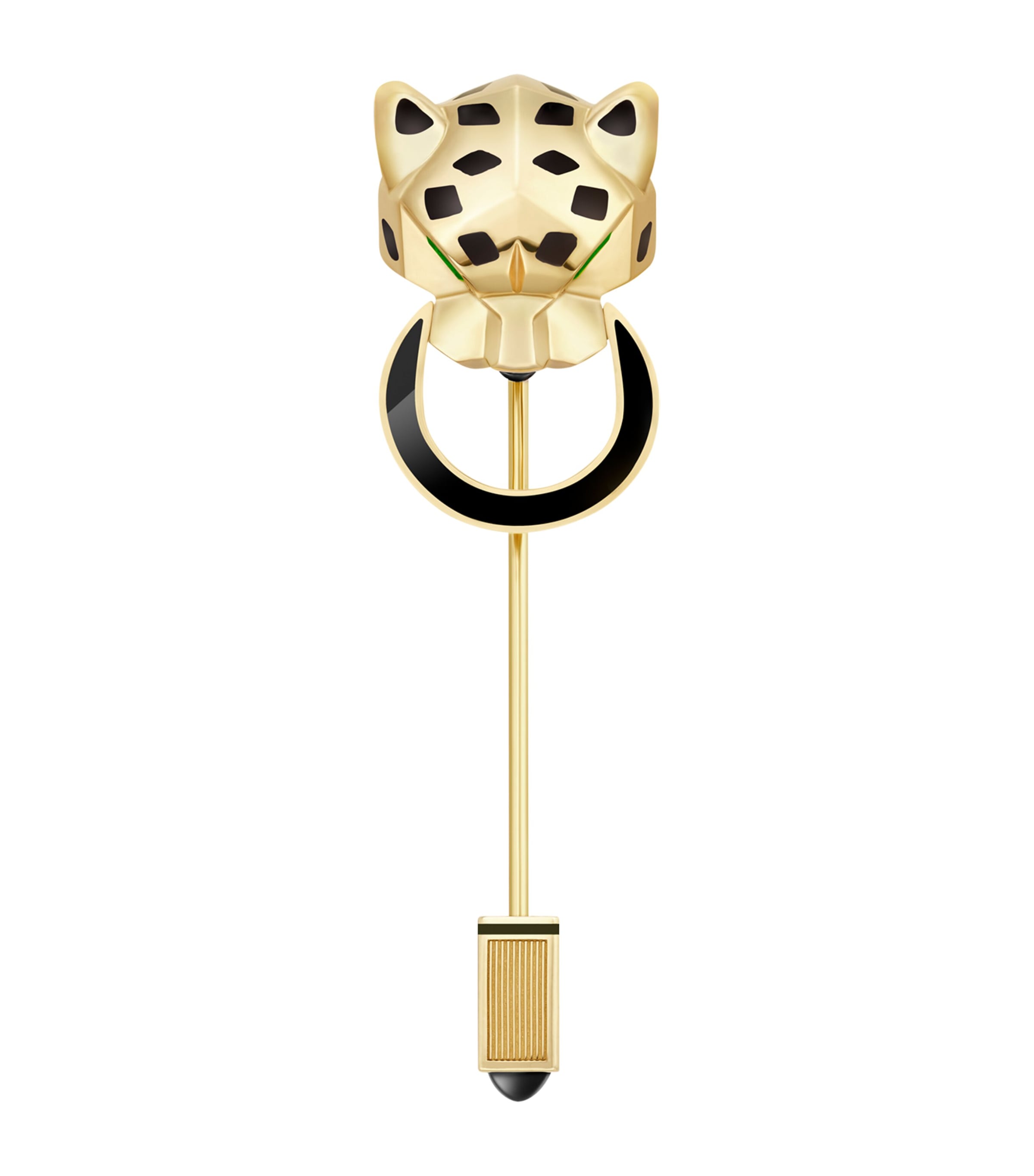 Cartier Yellow Gold Panthère de Cartier Tie Pin | Harrods UK
