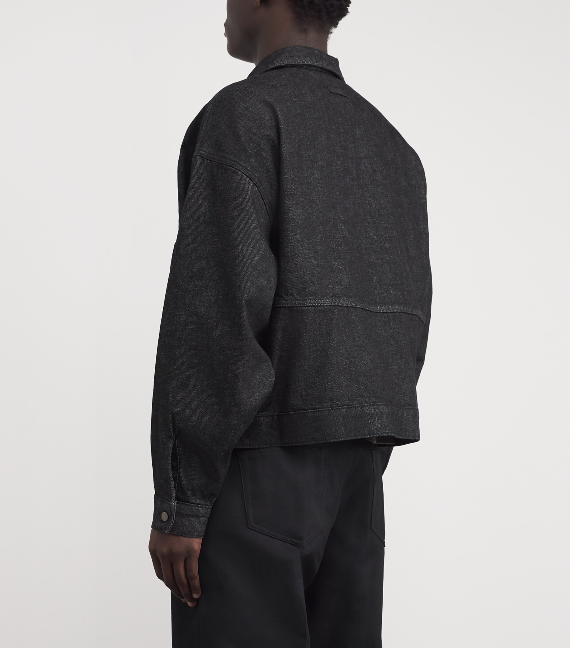 Fear Of God Black Trucker Denim Jacket | Harrods CA