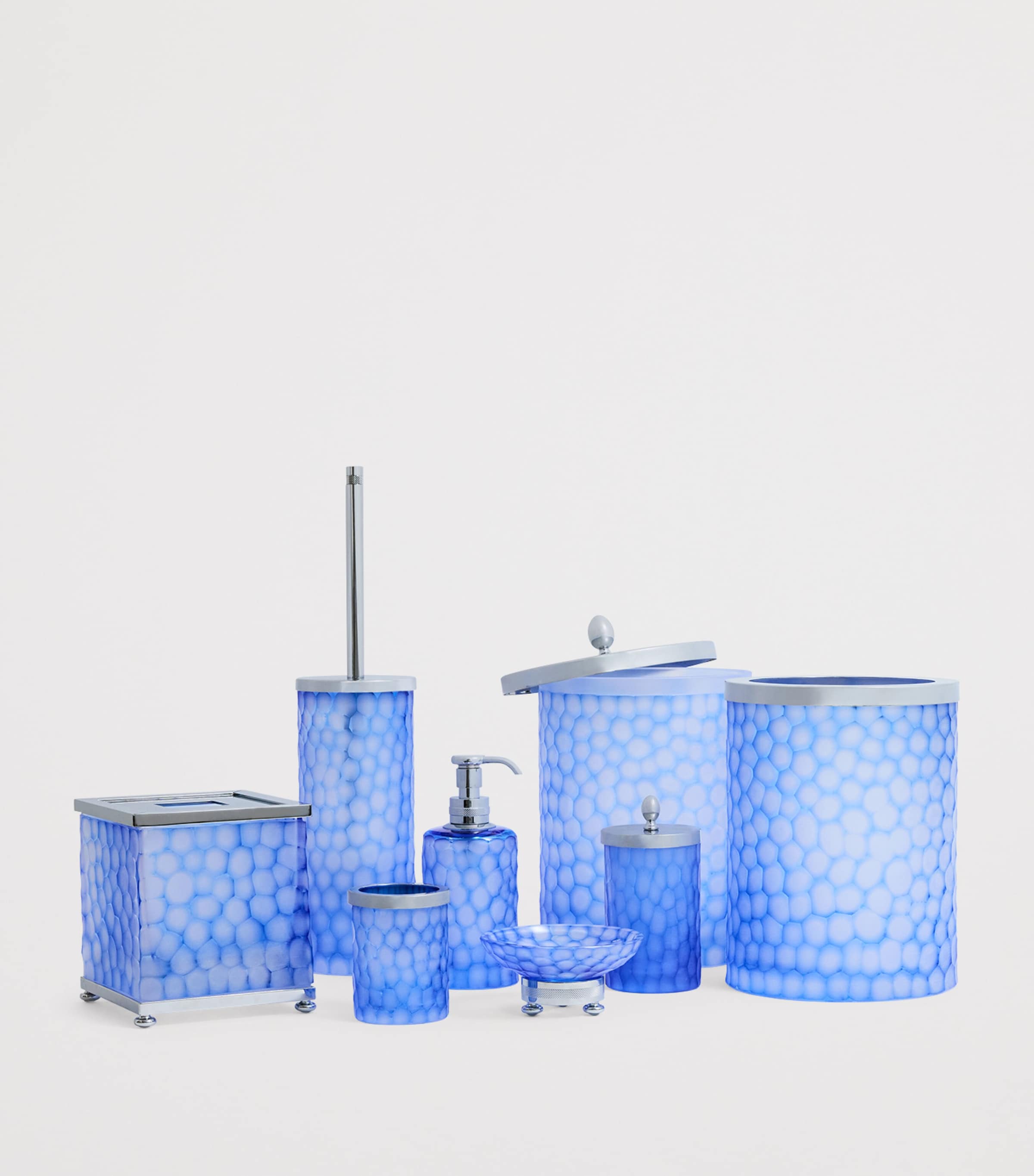 ZODIAC Multi Crystal Ocean Honeycomb Tissue Box | Harrods SE