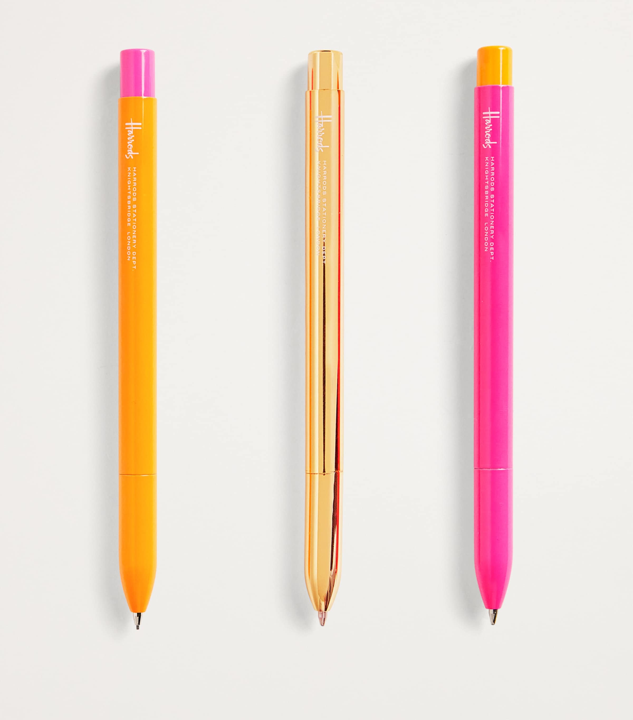 Harrods Logo Pens (Set of 3) | Harrods AE