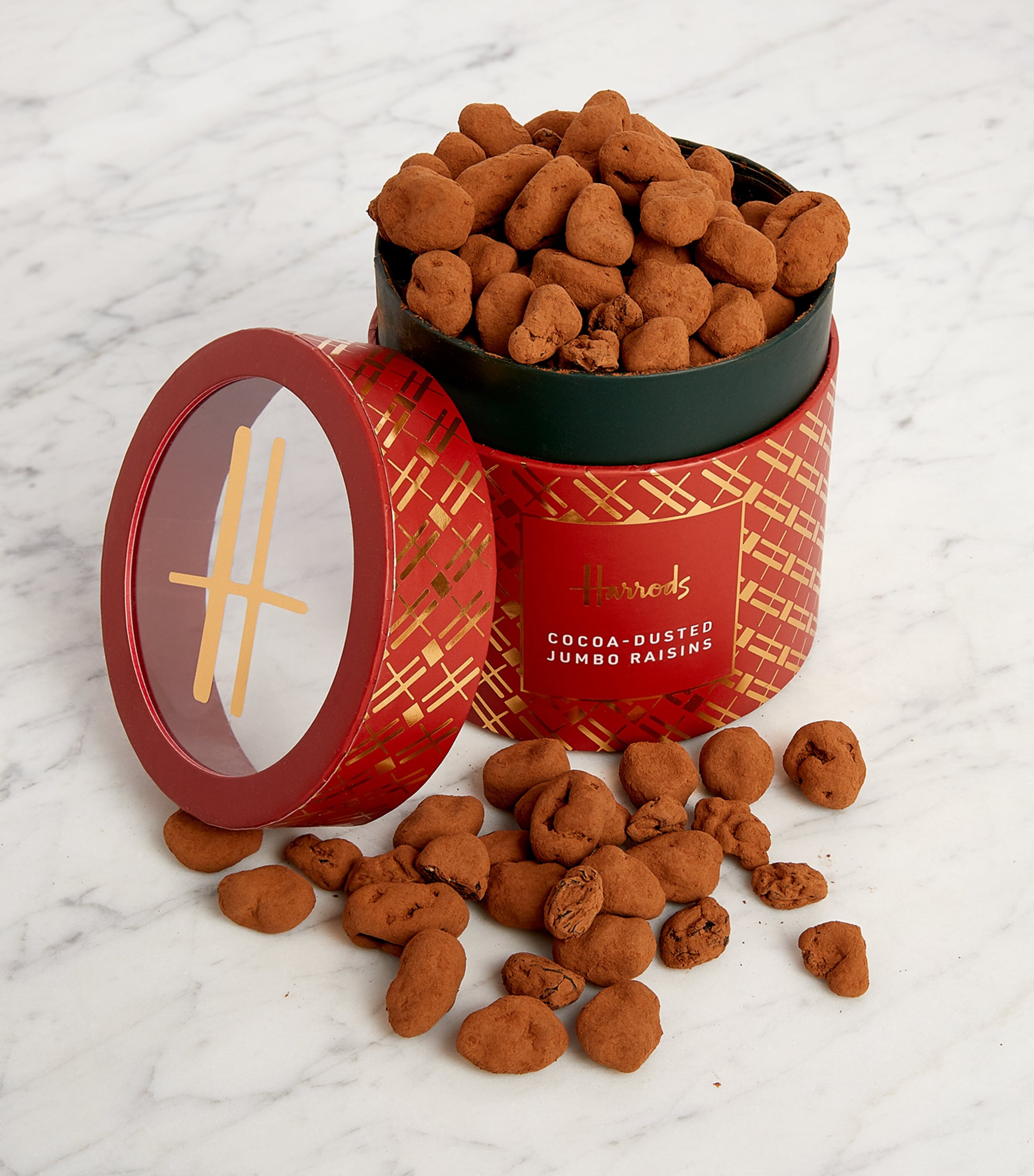 Harrods Cocoa-Dusted Jumbo Raisins (325g) | Harrods UK