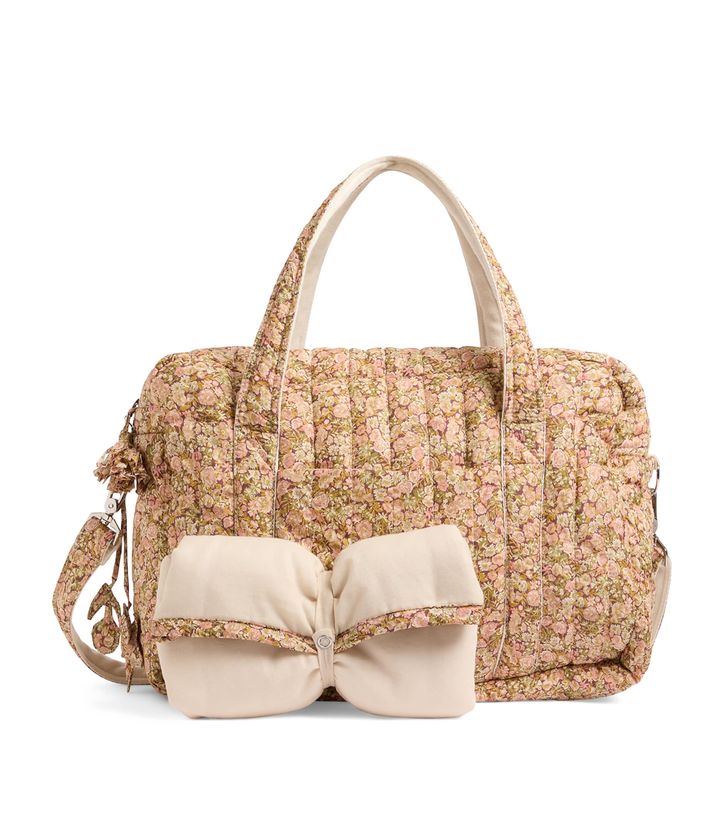 Bonpoint Pink Liberty Print Piou Changing Bag | Harrods US