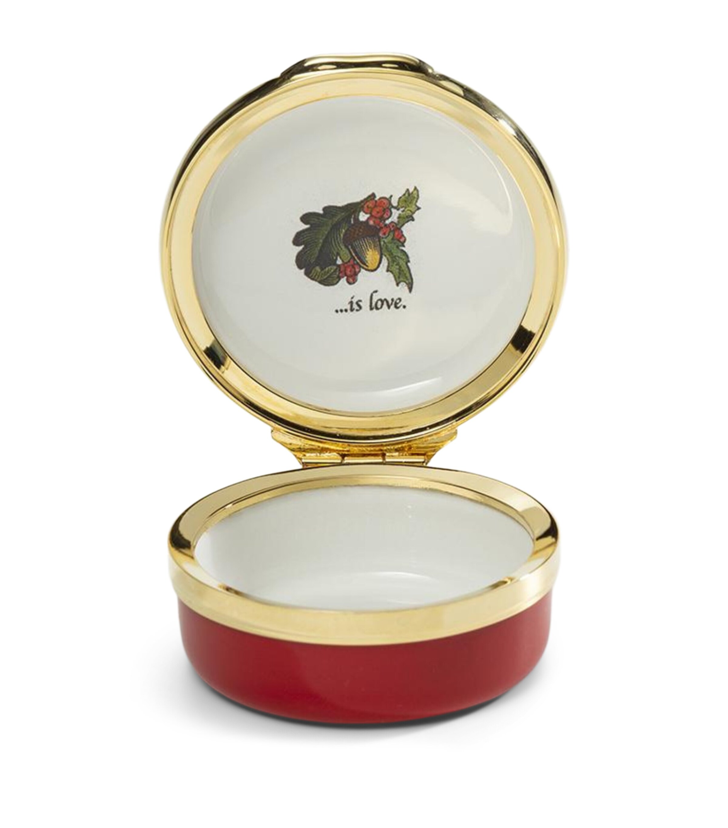 Halcyon Days Enamel Woodland in the Snow Box | Harrods UK