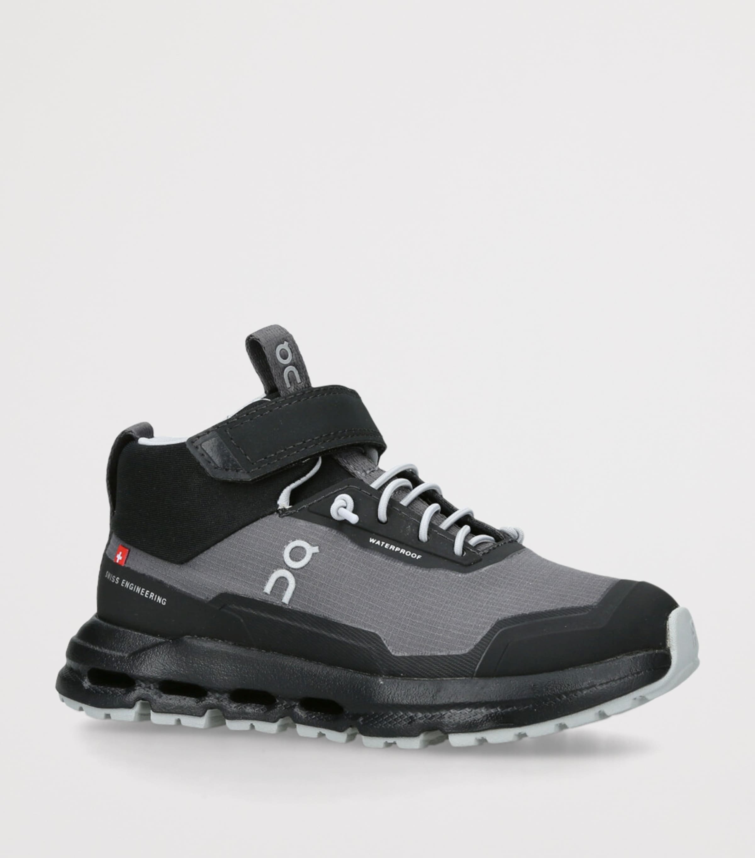 ON Running Black Waterproof Cloudhero Mid-Top Trainers | Harrods UK