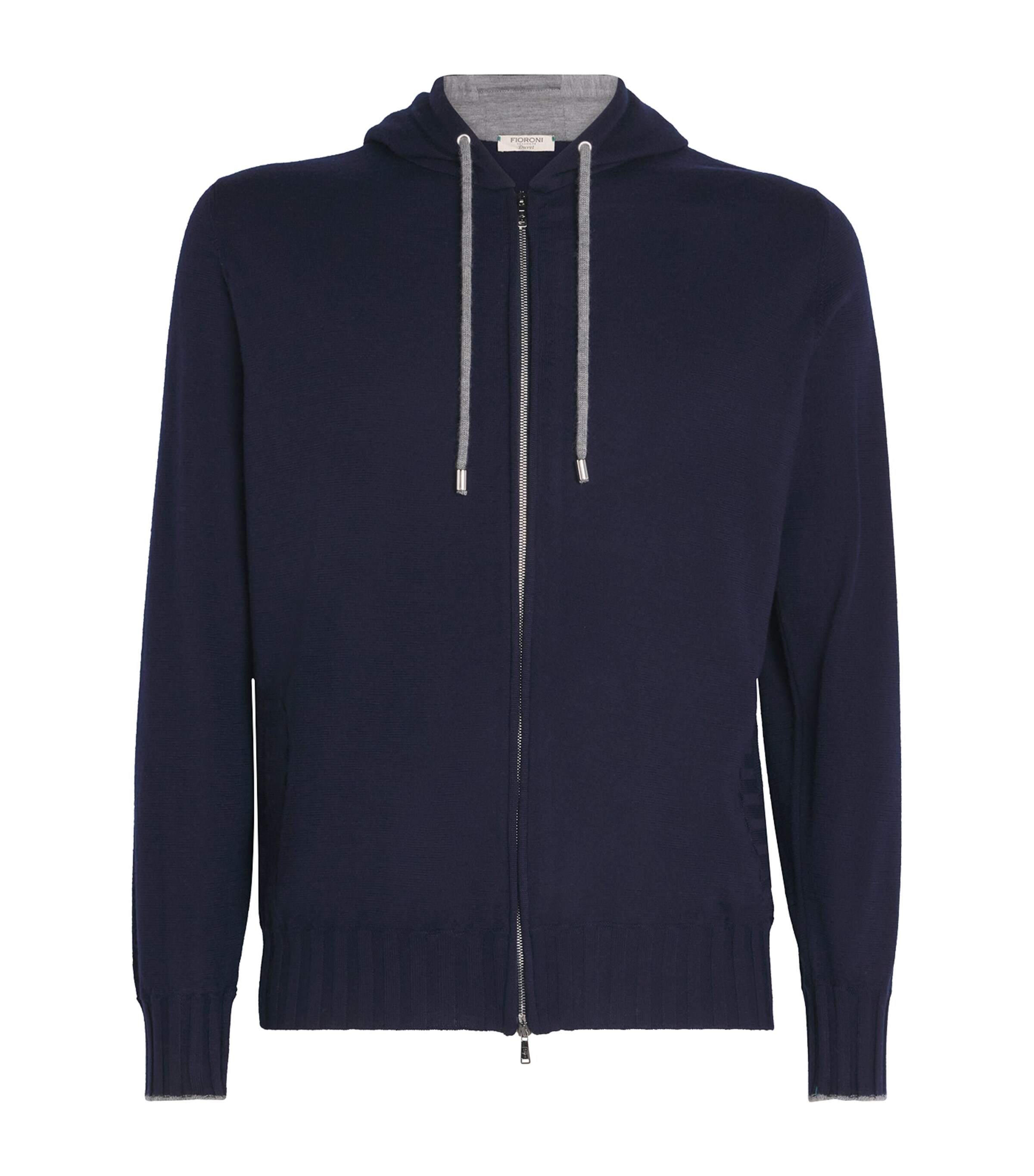 Fioroni Cashmere Navy Cashmere Hoodie | Harrods UK