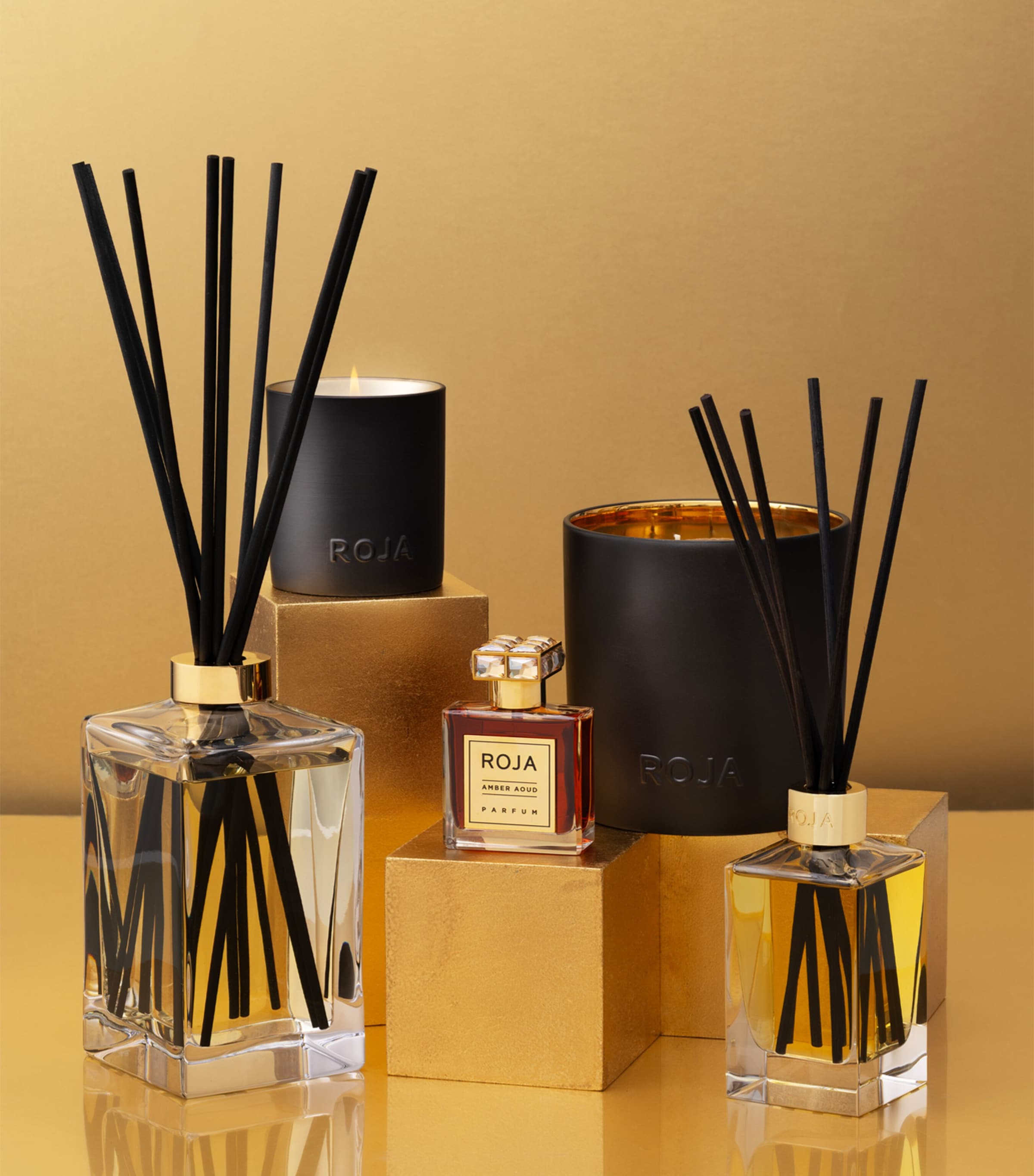 Roja Amber Aoud Diffuser (750ml) – Refill | Harrods CA