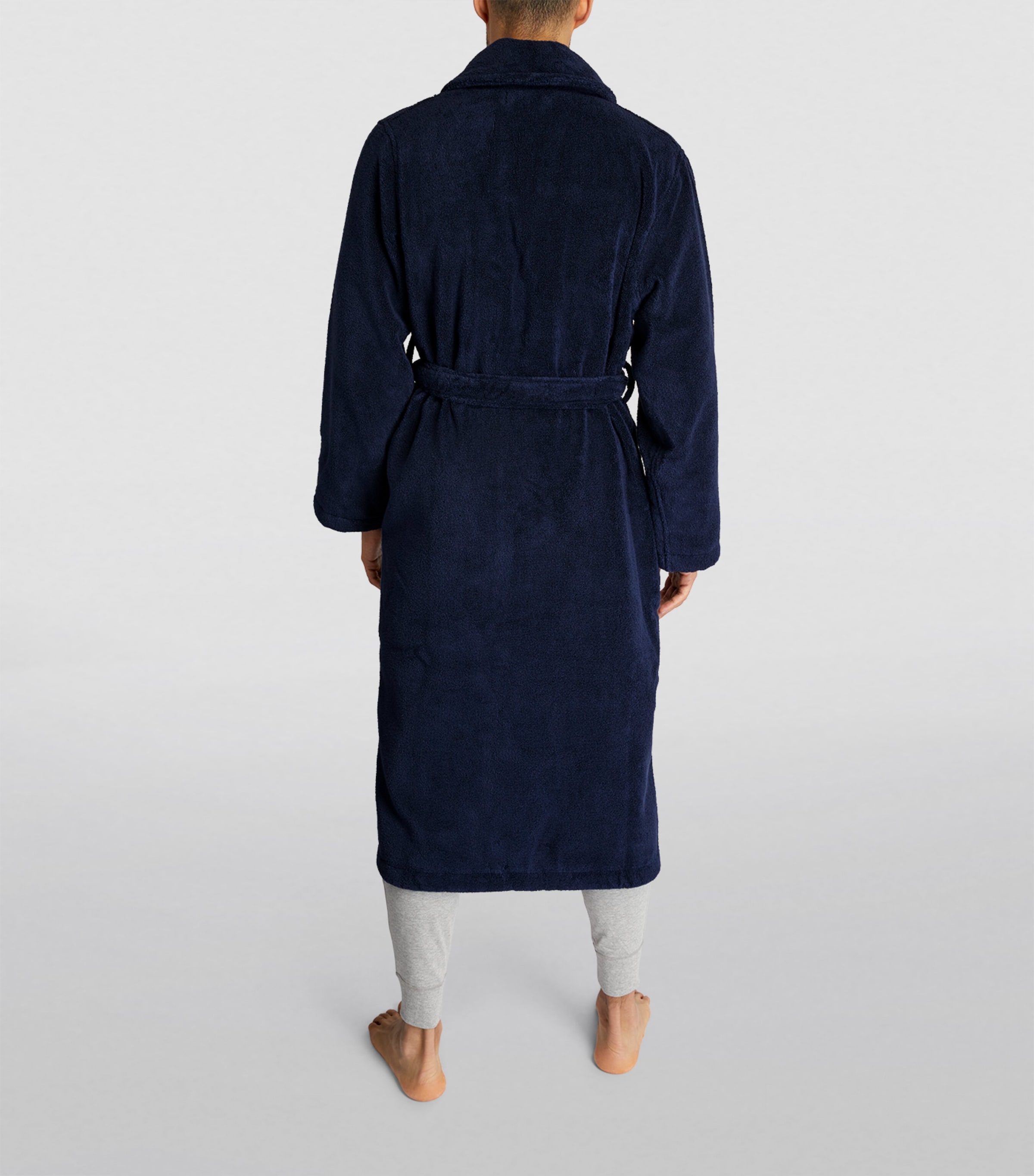 Polo Ralph Lauren Navy Polo Pony Bath Robe | Harrods US