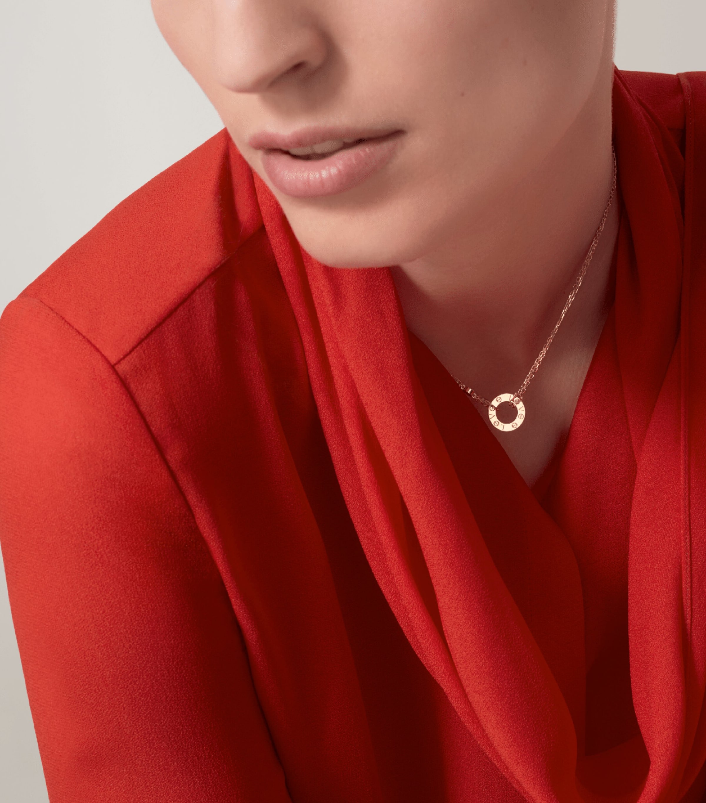 Cartier Yellow Gold and Diamond LOVE Double Chain Necklace | Harrods UK