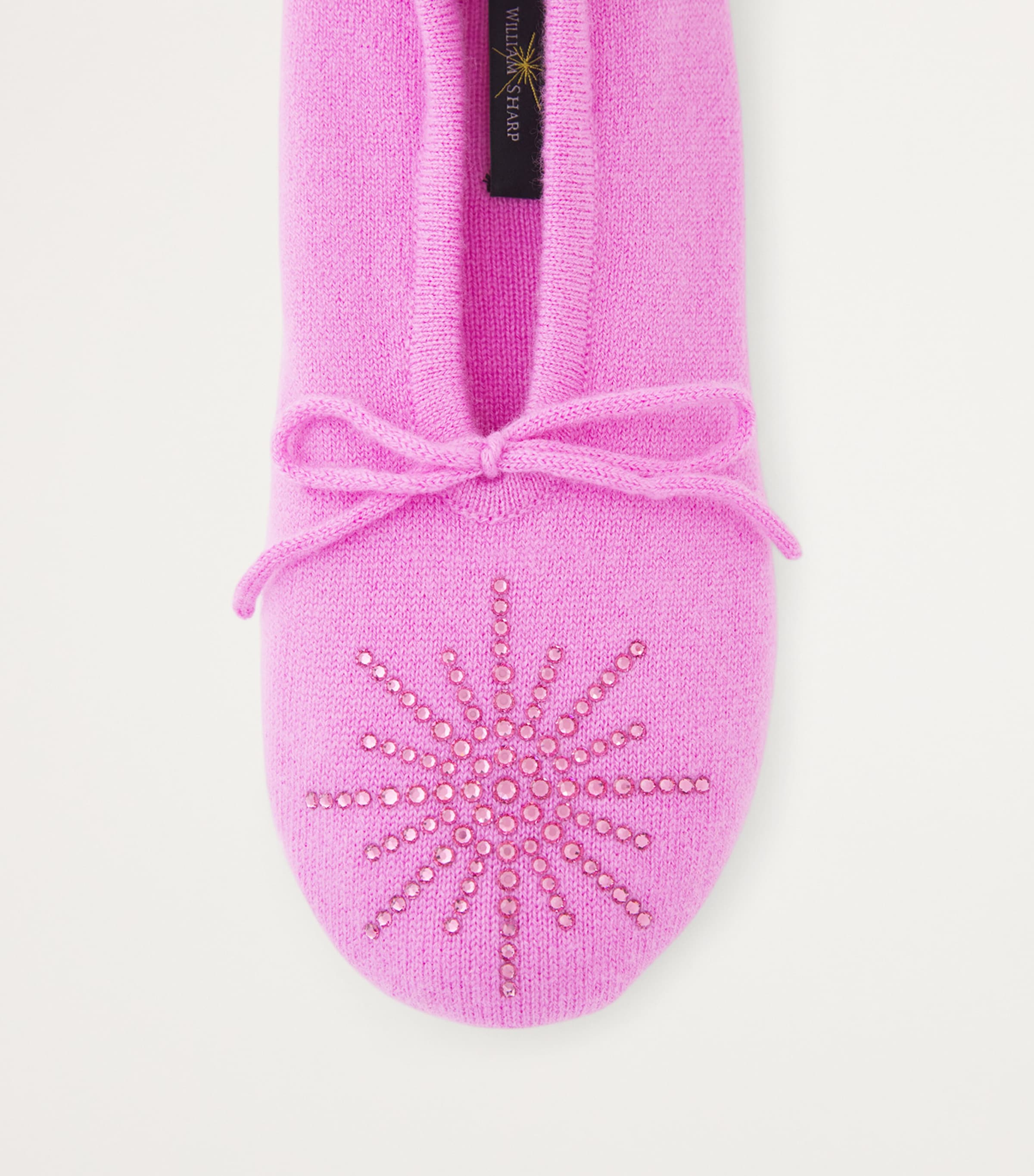 William Sharp Cashmere Crystal Dolly Slippers | Harrods UK