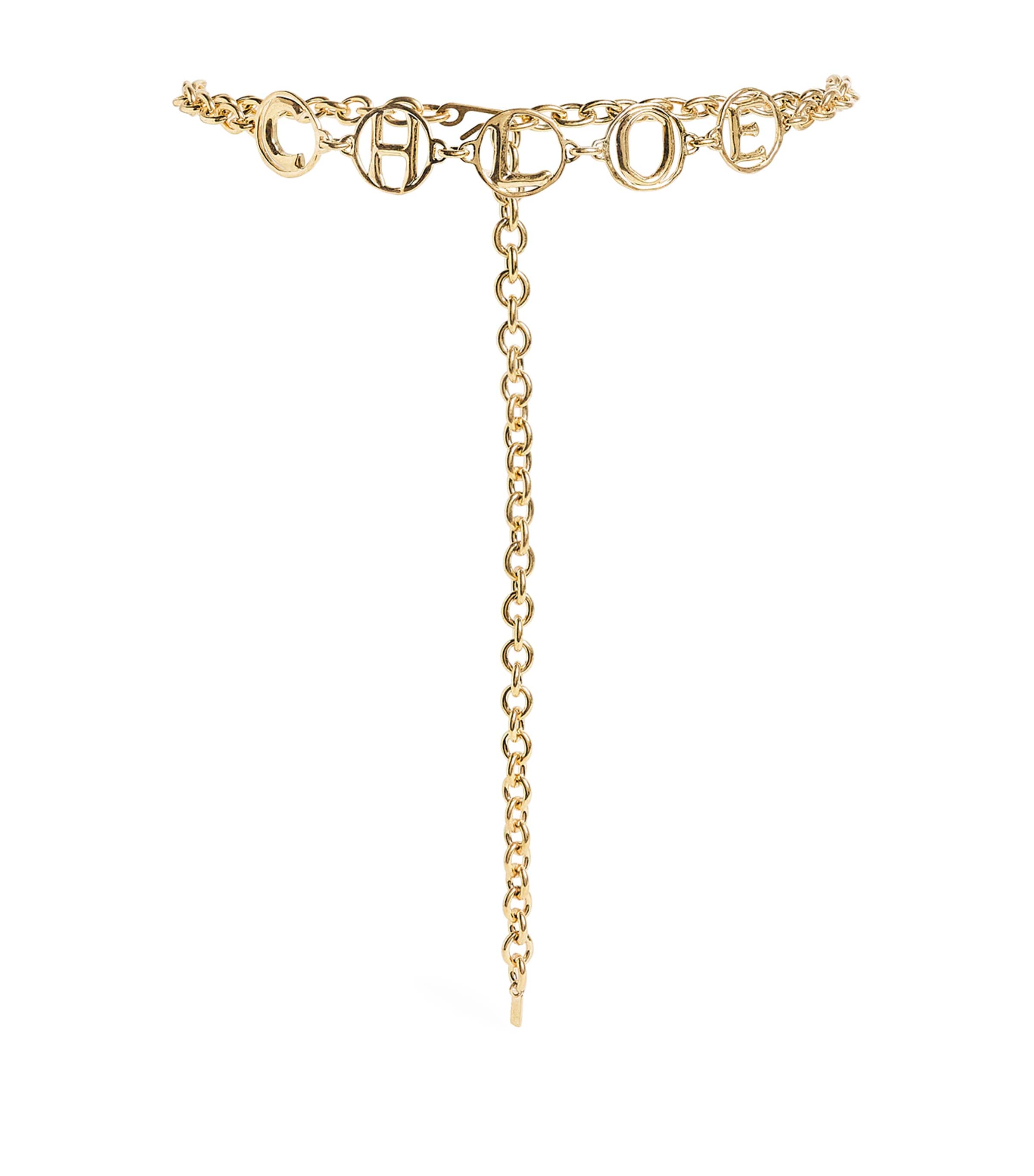 Chloé Gold Chloé Script Jewellery Belt | Harrods CA