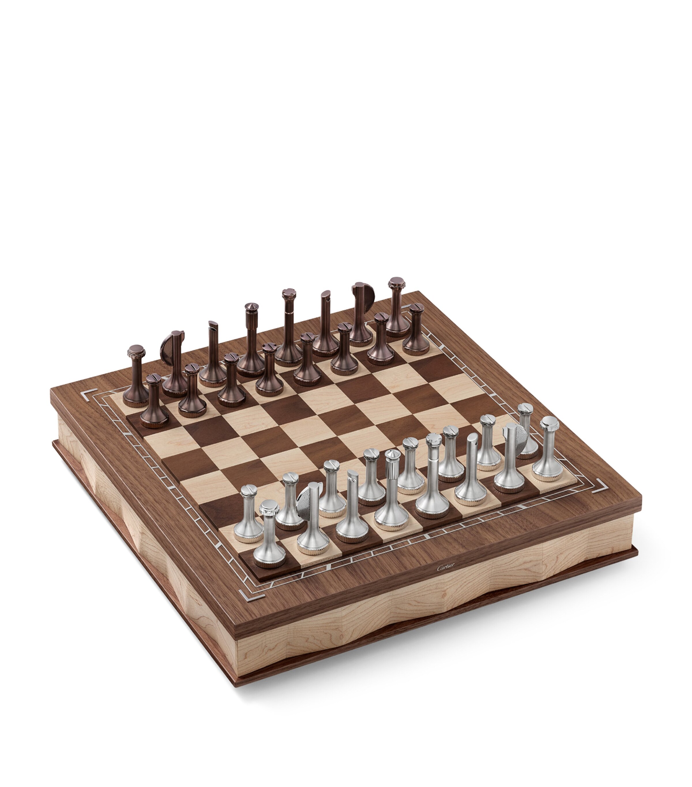 Cartier Santos de Cartier Chess Set | Harrods UK