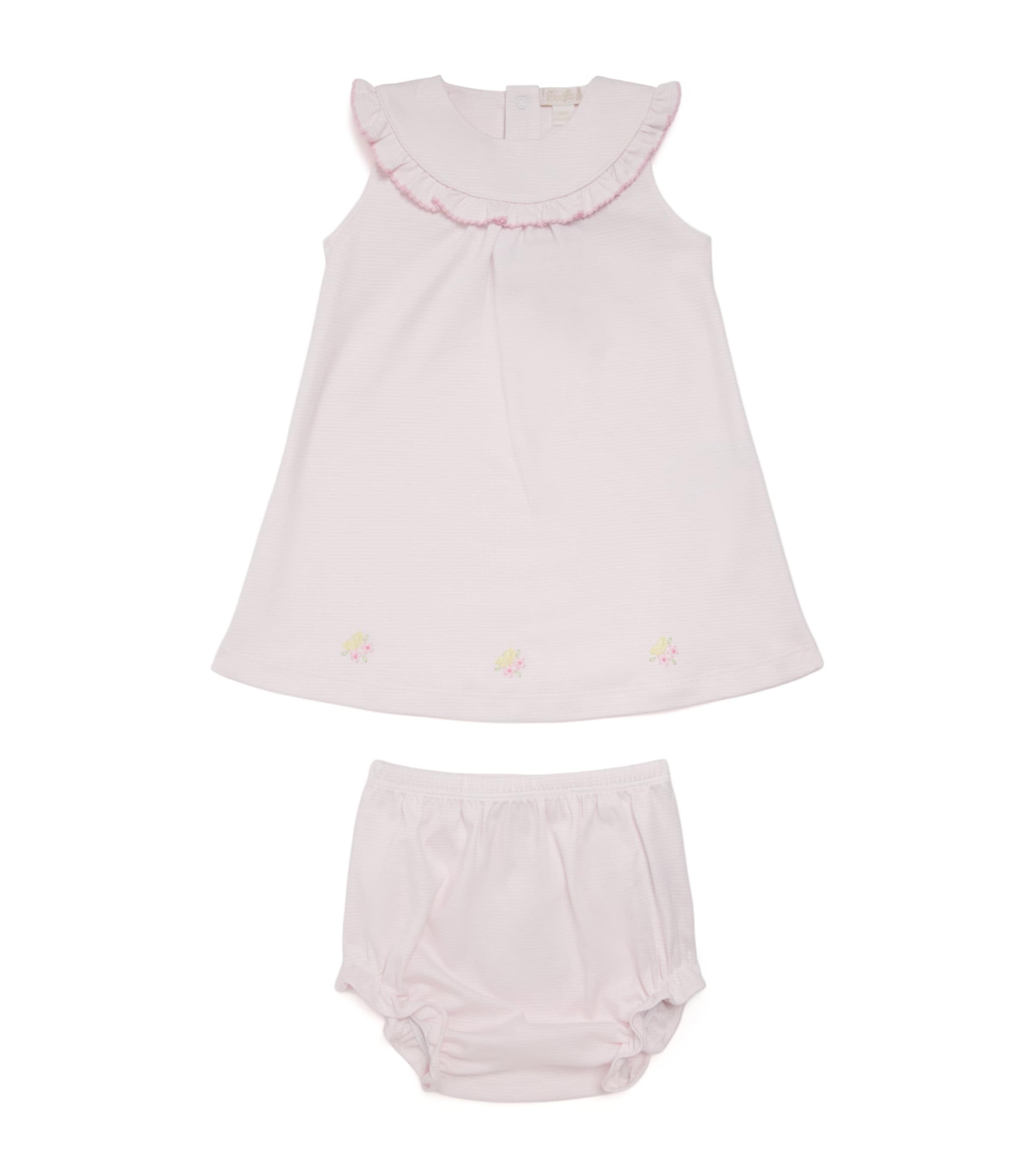 Kissy Kissy Pink Pima Cotton Dress and Bloomers Set (9 Months) | Harrods DE