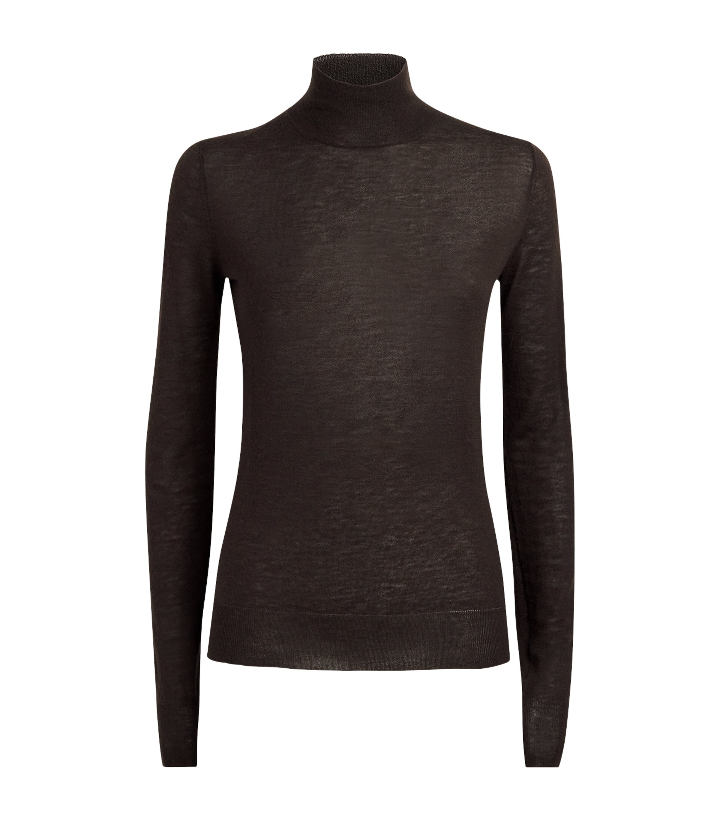 Joseph Brown Cashmere High-Neck Sweater | Harrods AU