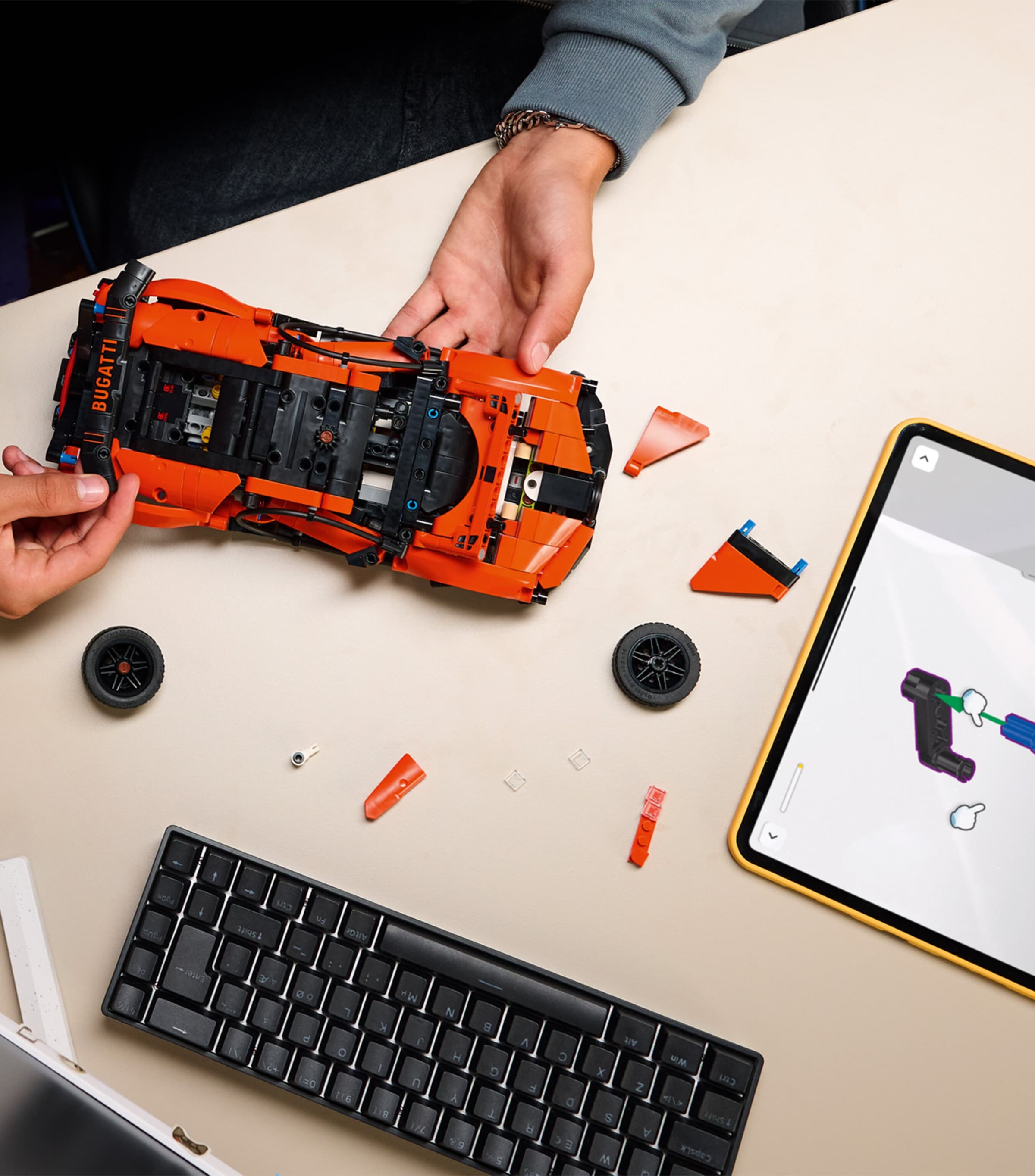 Lego Technic Bugatti Chiron Pur Sport Hypercar 42222 | Harrods AU