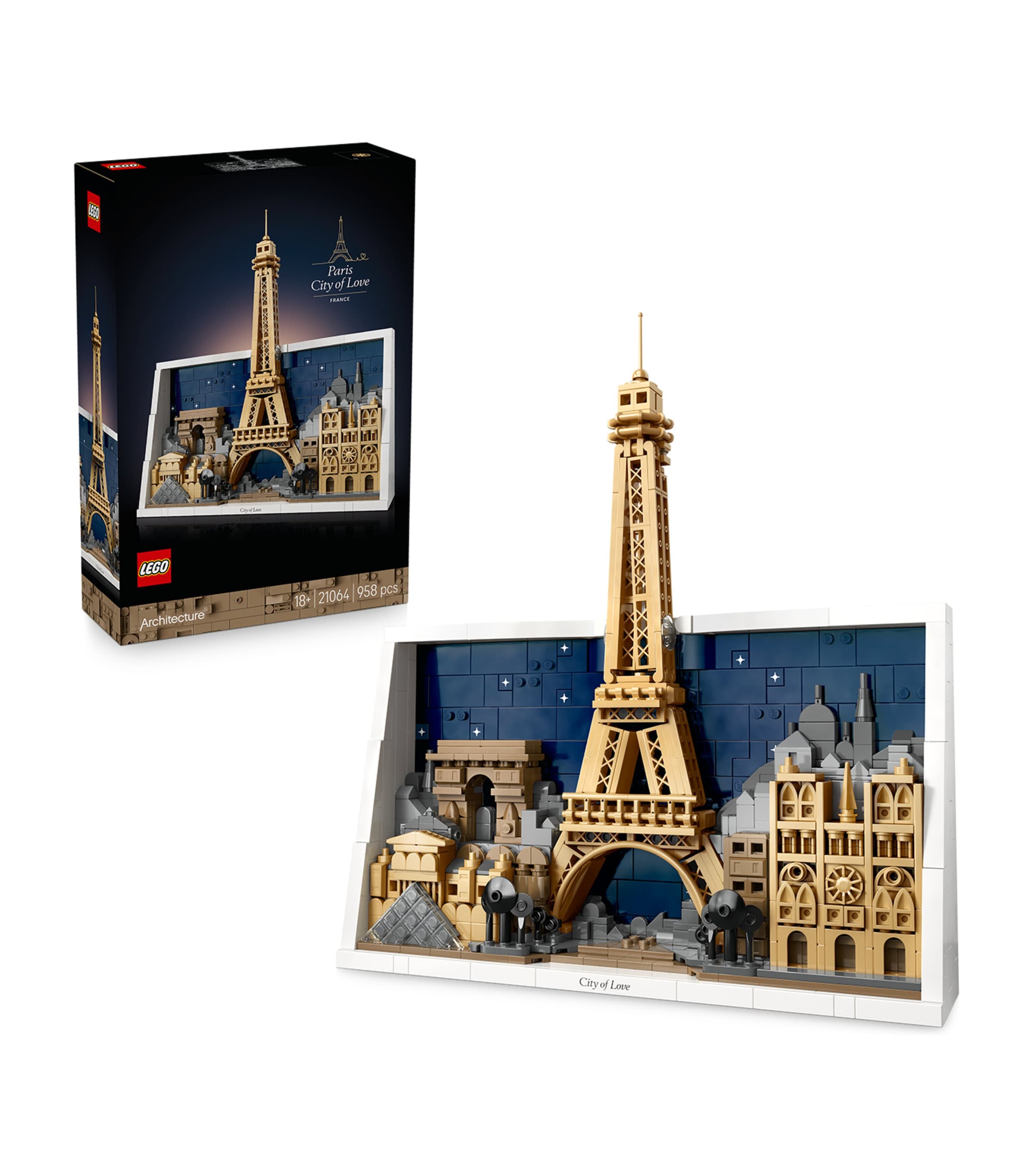 Lego LEGO Architecture Paris – City of Love Set 21064 | Harrods PT