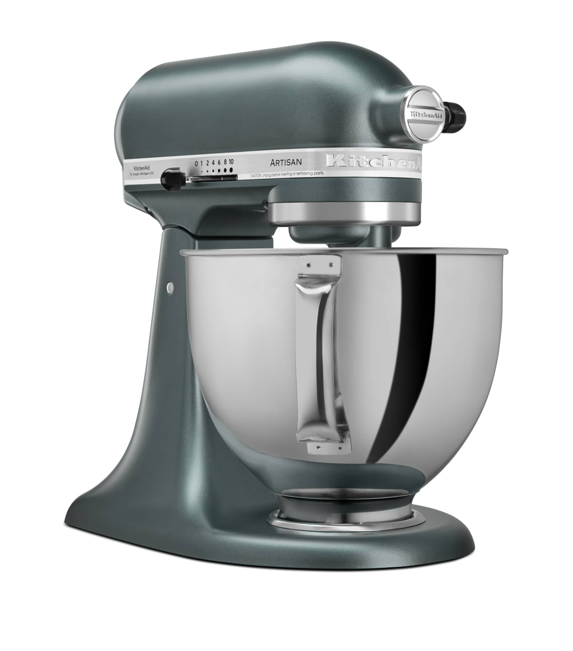 KitchenAid Grey Artisan Stand Mixer (4.7L) | Harrods UK
