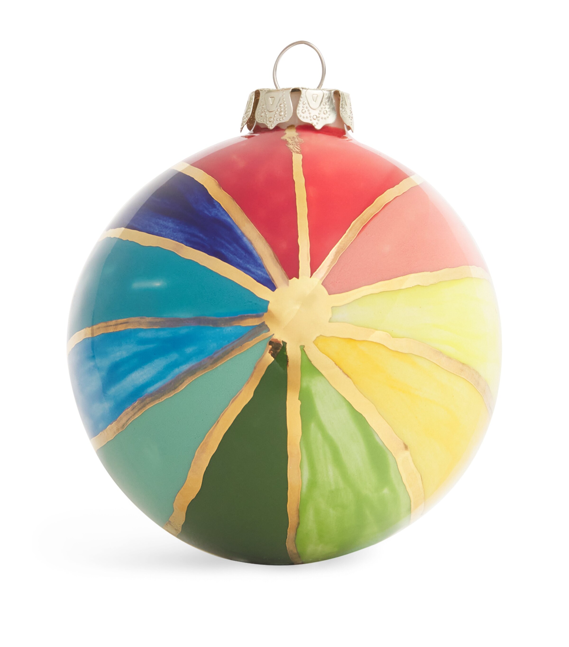 Jayne Redmond Multi Colour Wheel Bauble | Harrods HK