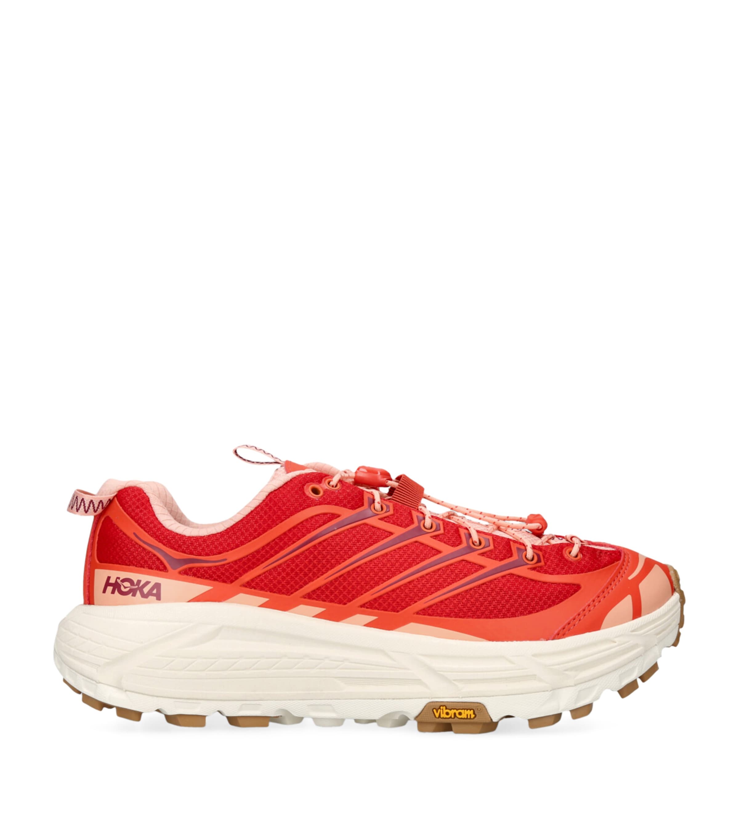 Hoka Red Mafate Three2 Trainers | Harrods UK