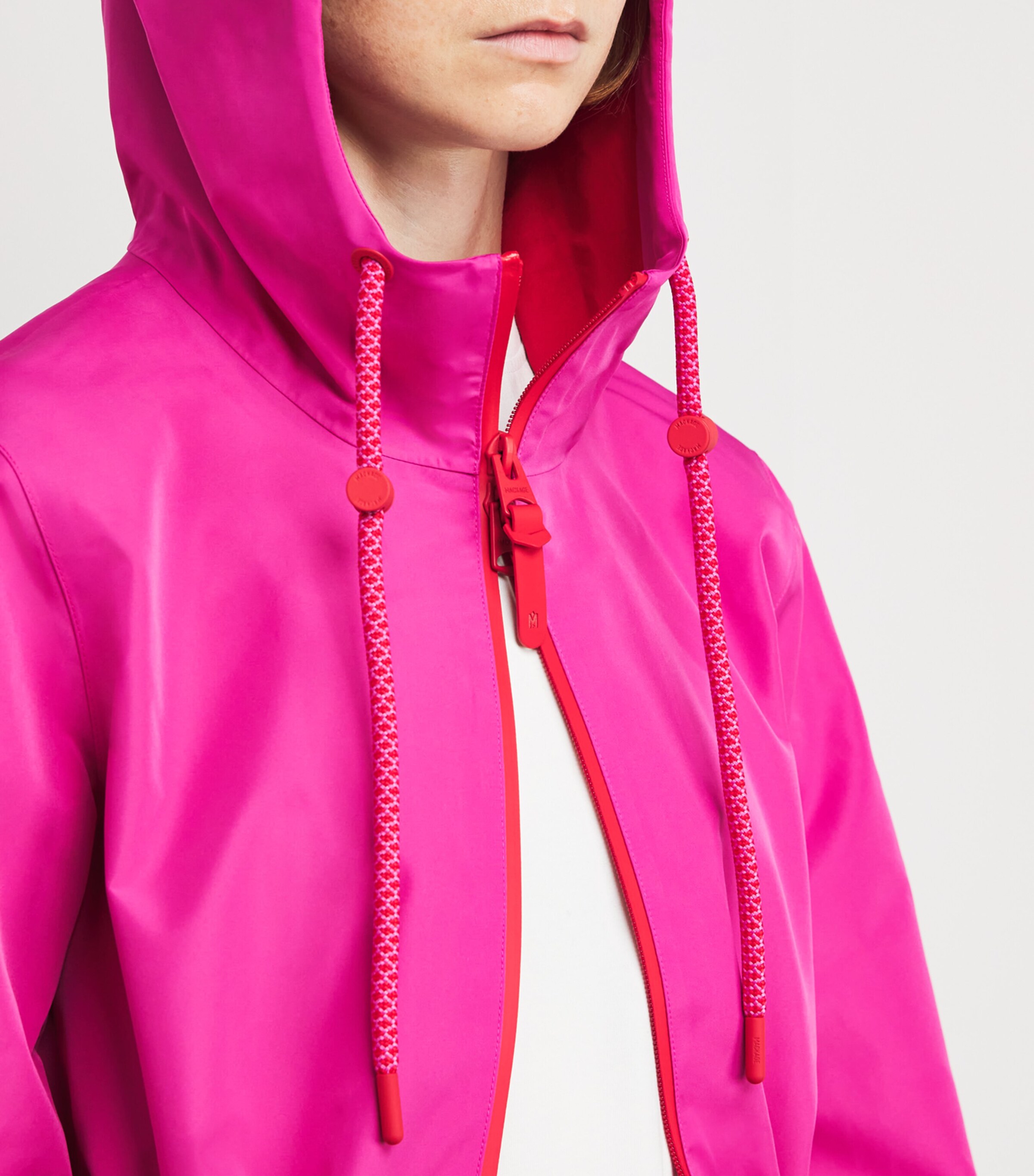 Mackage Pink Kalea-Z Rain Jacket | Harrods AE