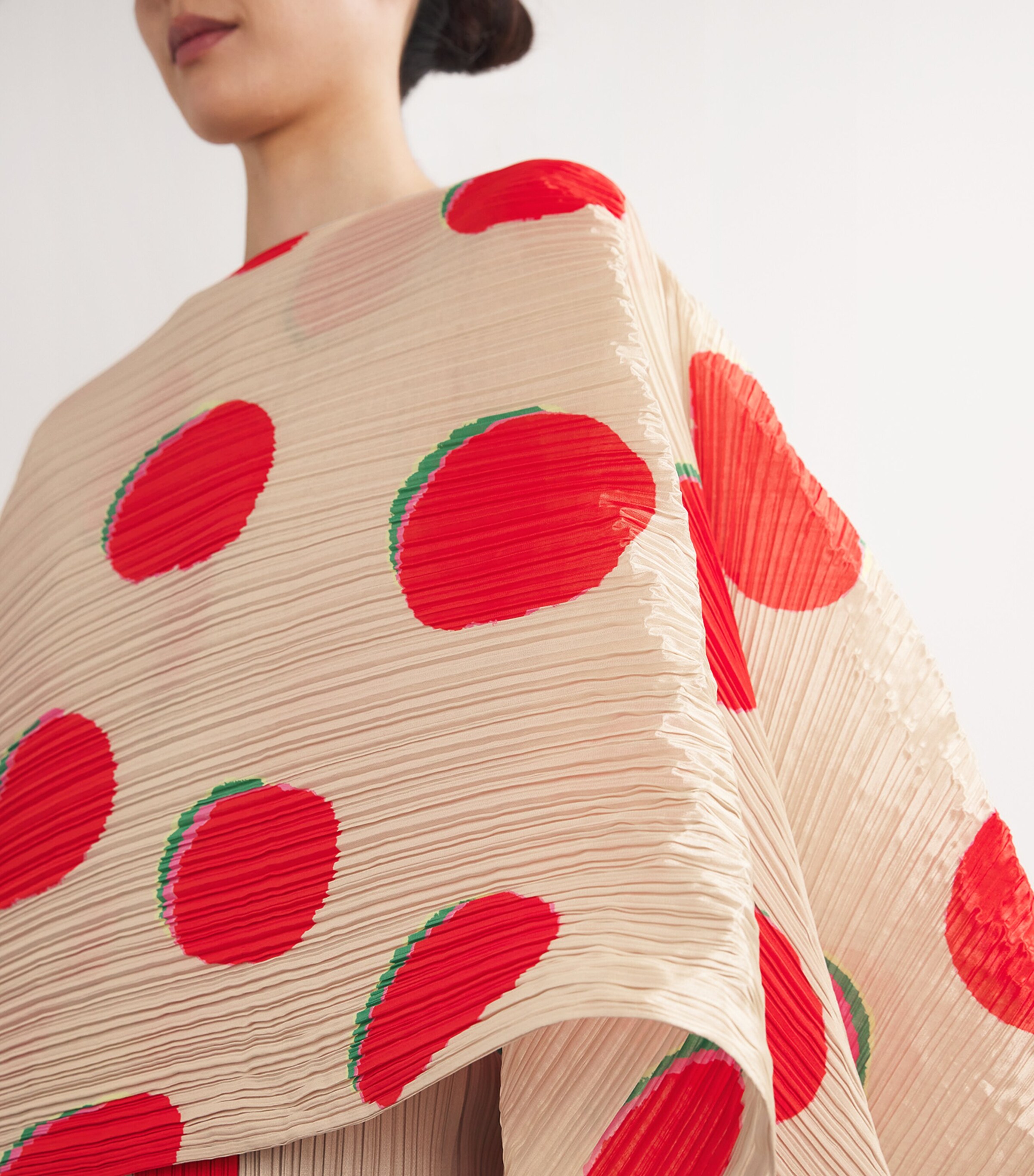 プリーツプリーズ ストール BEAN DOTS MADAME-T(PLEATS PLEASE プリーツプリーズ ストール BEAN DOTS MADAME-T(PLEATS PLEASE