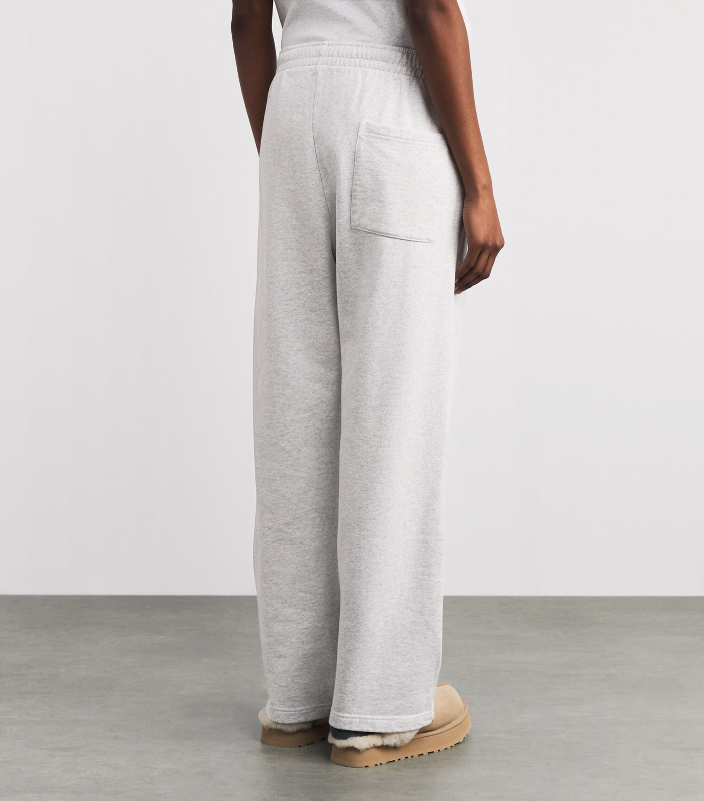 Sporty & Rich Grey Cotton Yale Sweatpants | Harrods UK