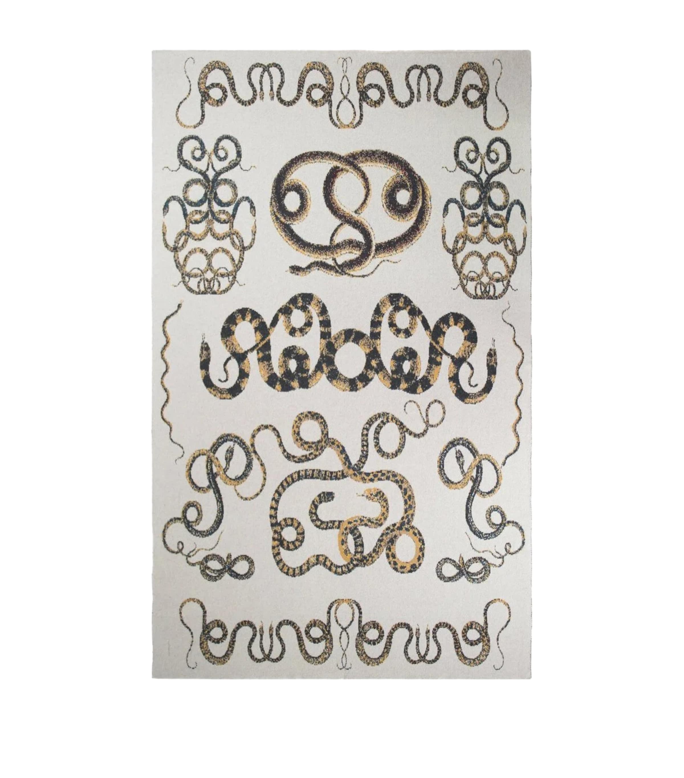 SAVED NY Cashmere Serpent Throw (260cm x 260cm) | Harrods US