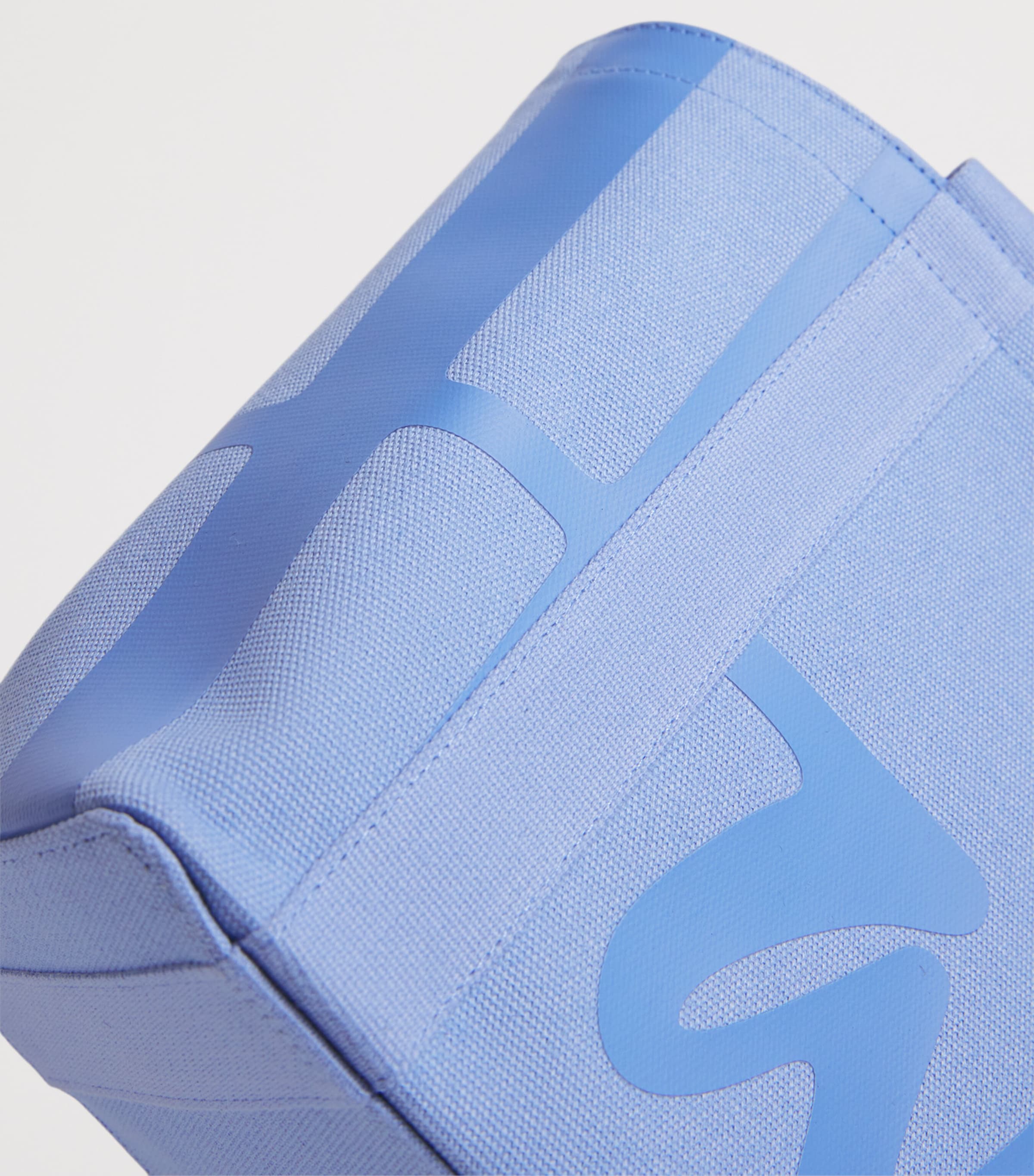 Harrods Blue Small Cotton Logo Tote Bag | Harrods CA