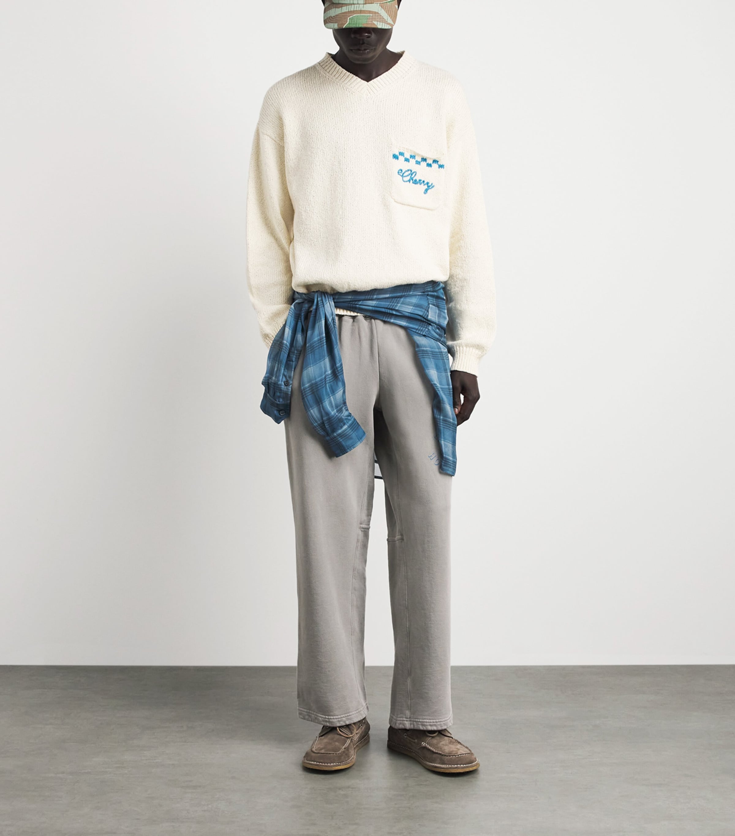 Cherry Los Angeles Grey Hollywood Parachute Straight Sweatpants ...