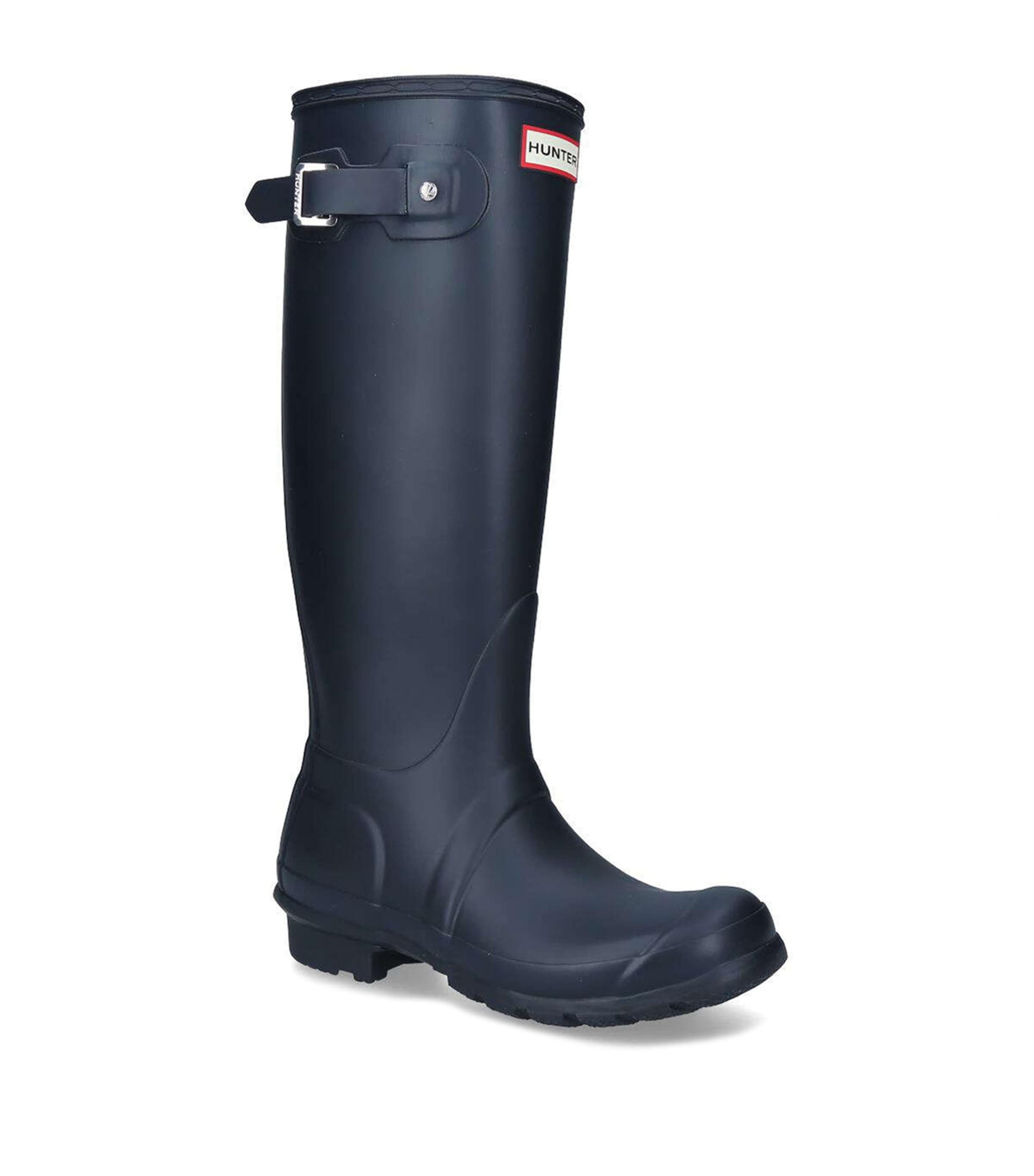 Hunter Navy Original Tall Welly Boots | Harrods US
