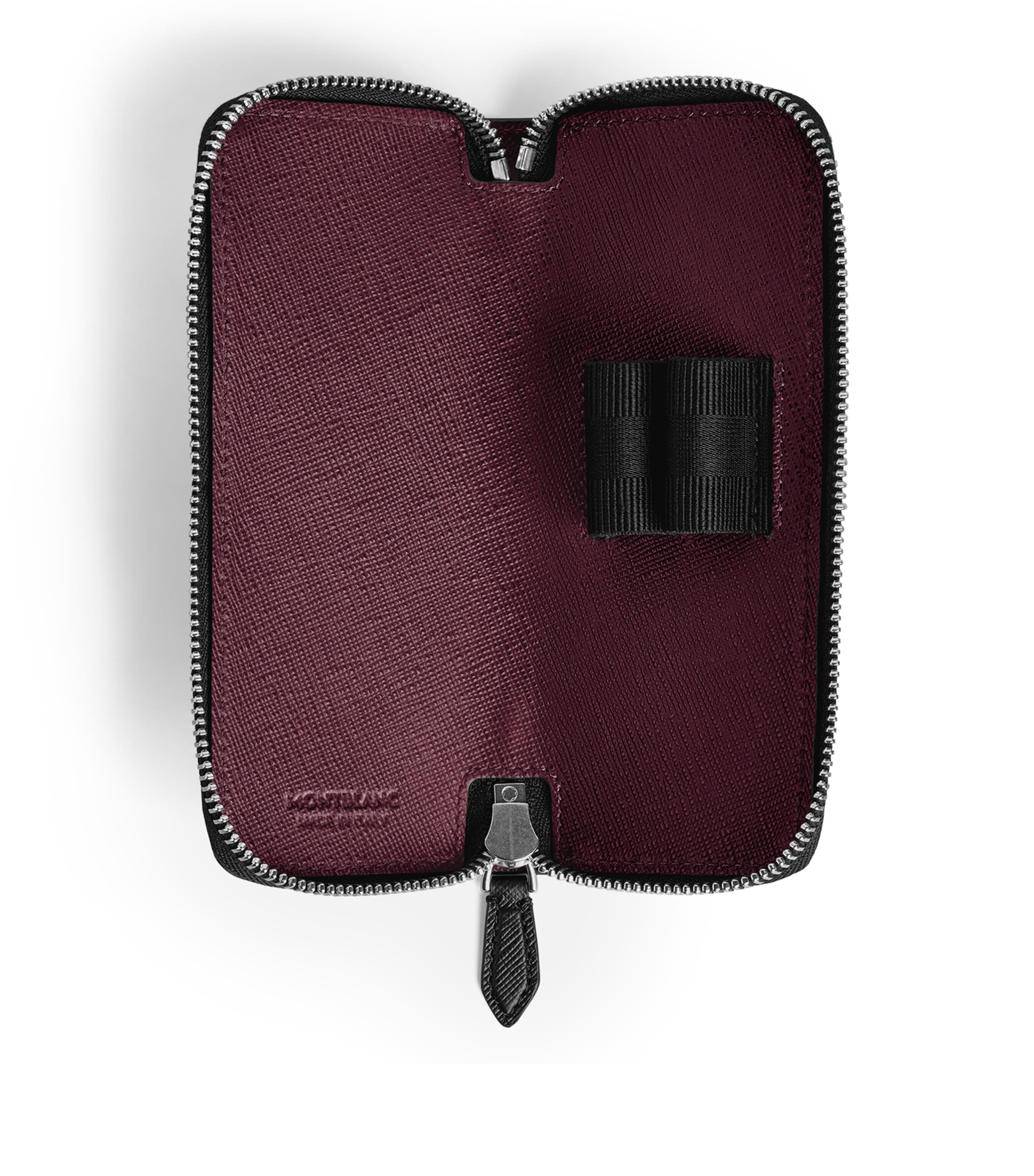 Montblanc Leather Sartorial Double Pen Pouch | Harrods US