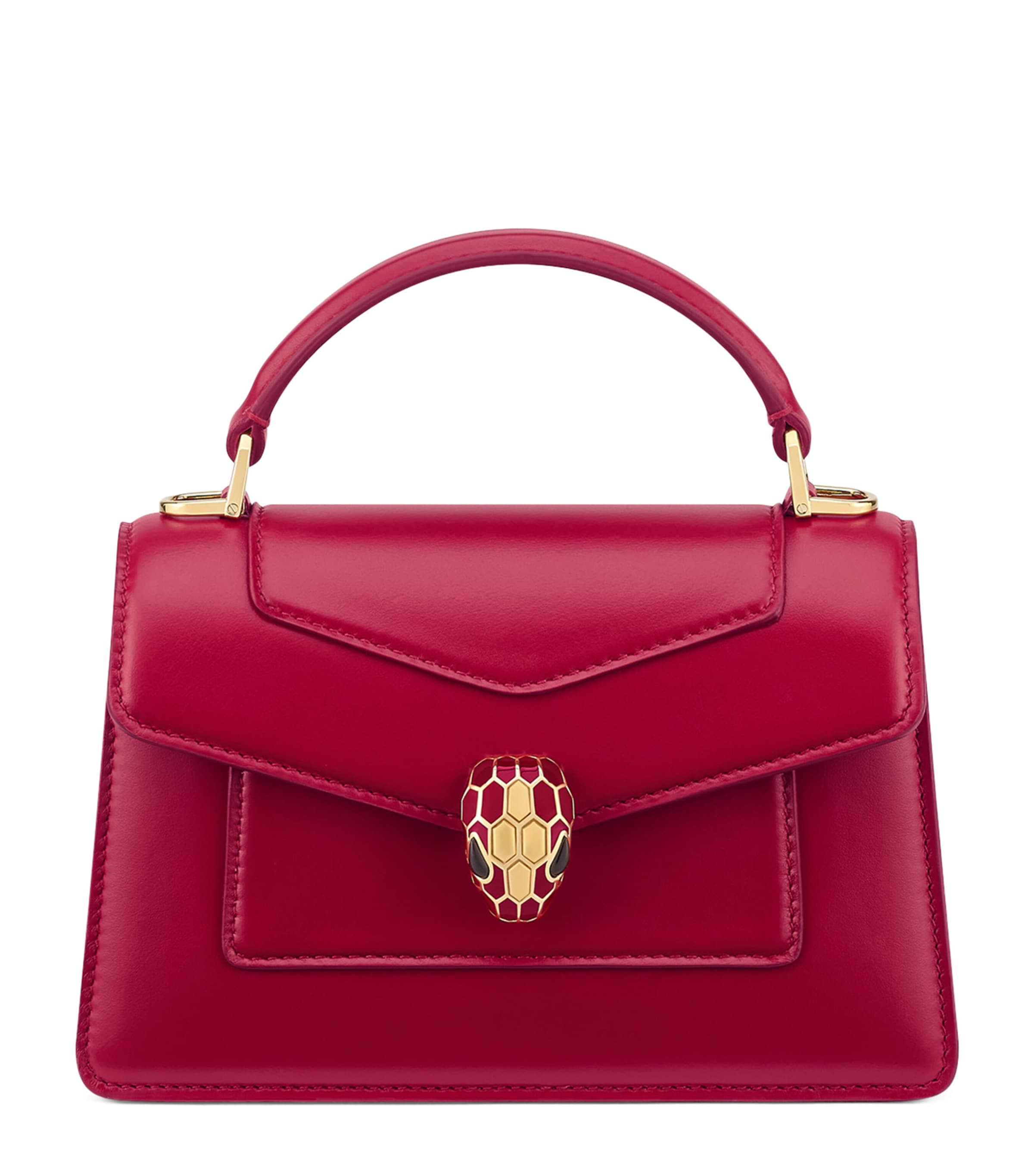 Bvlgari Mini Serpenti Forever Top-Handle Bag | Harrods UK