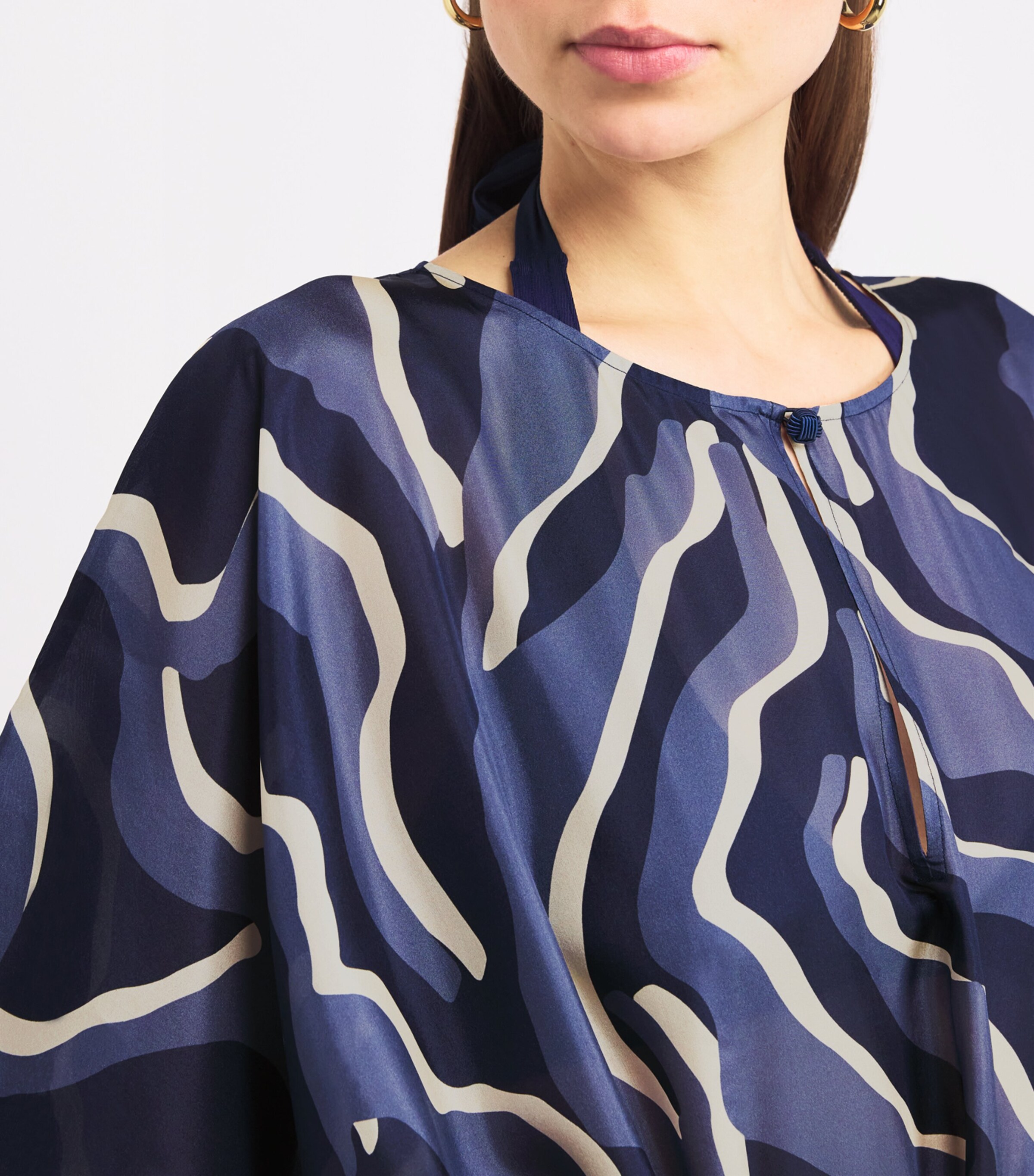 Eres Multi Silk Archipel Kaftan | Harrods AU