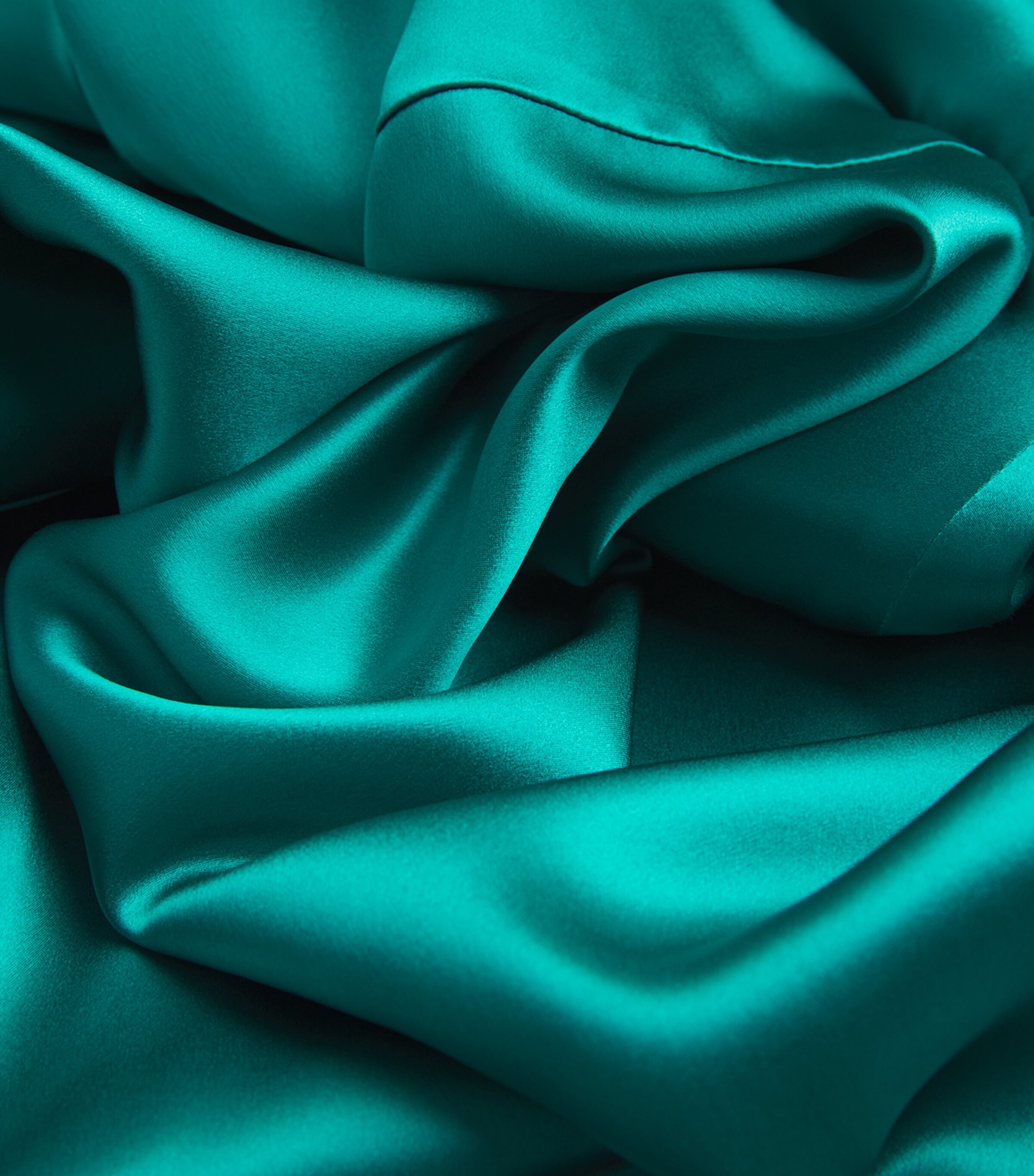 E.STOTT Green Silk Valentina Gown | Harrods UK