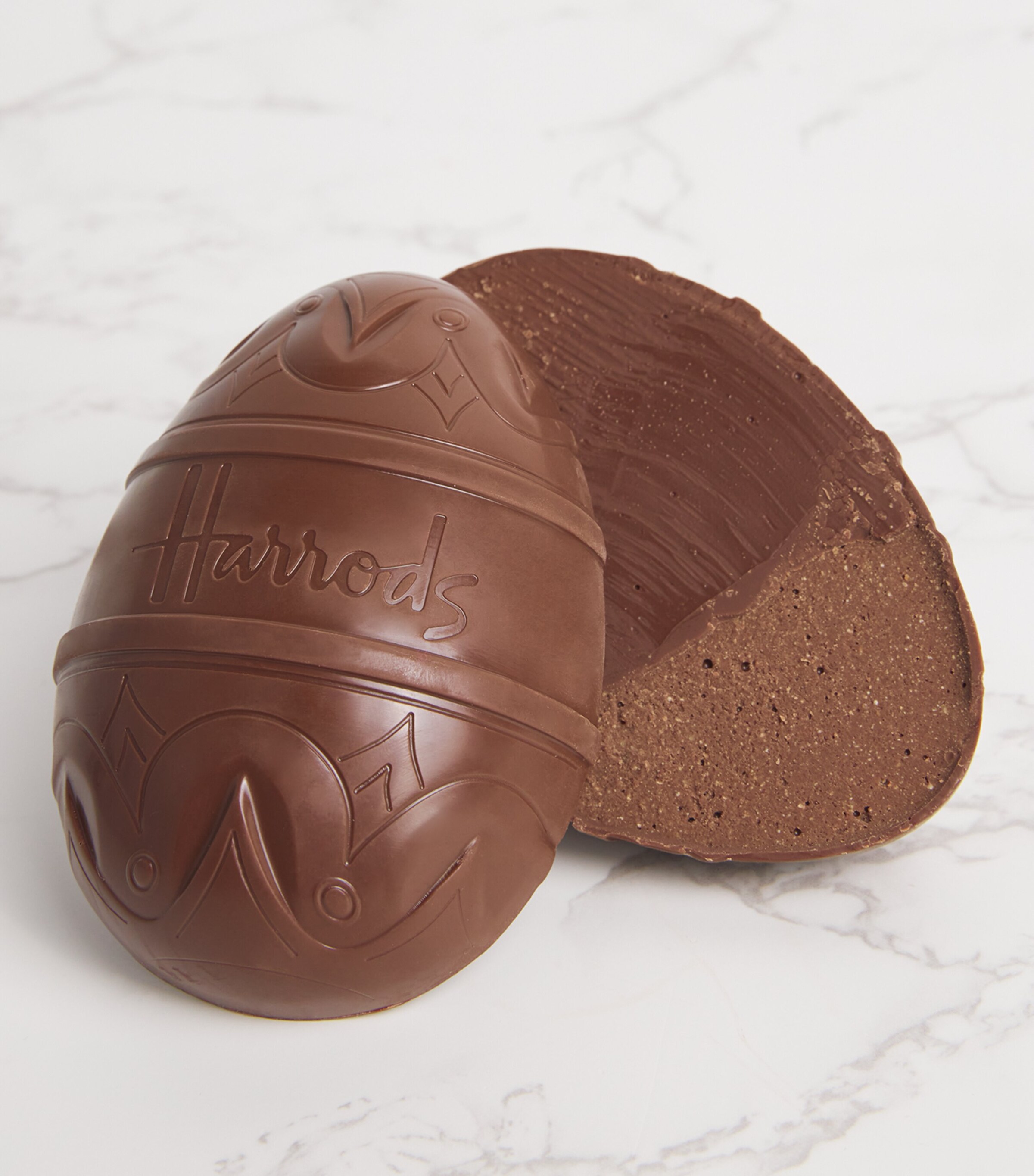 Harrods Indulgent Chocolate, Caramel and Biscuit Egg (280g) | Harrods UK