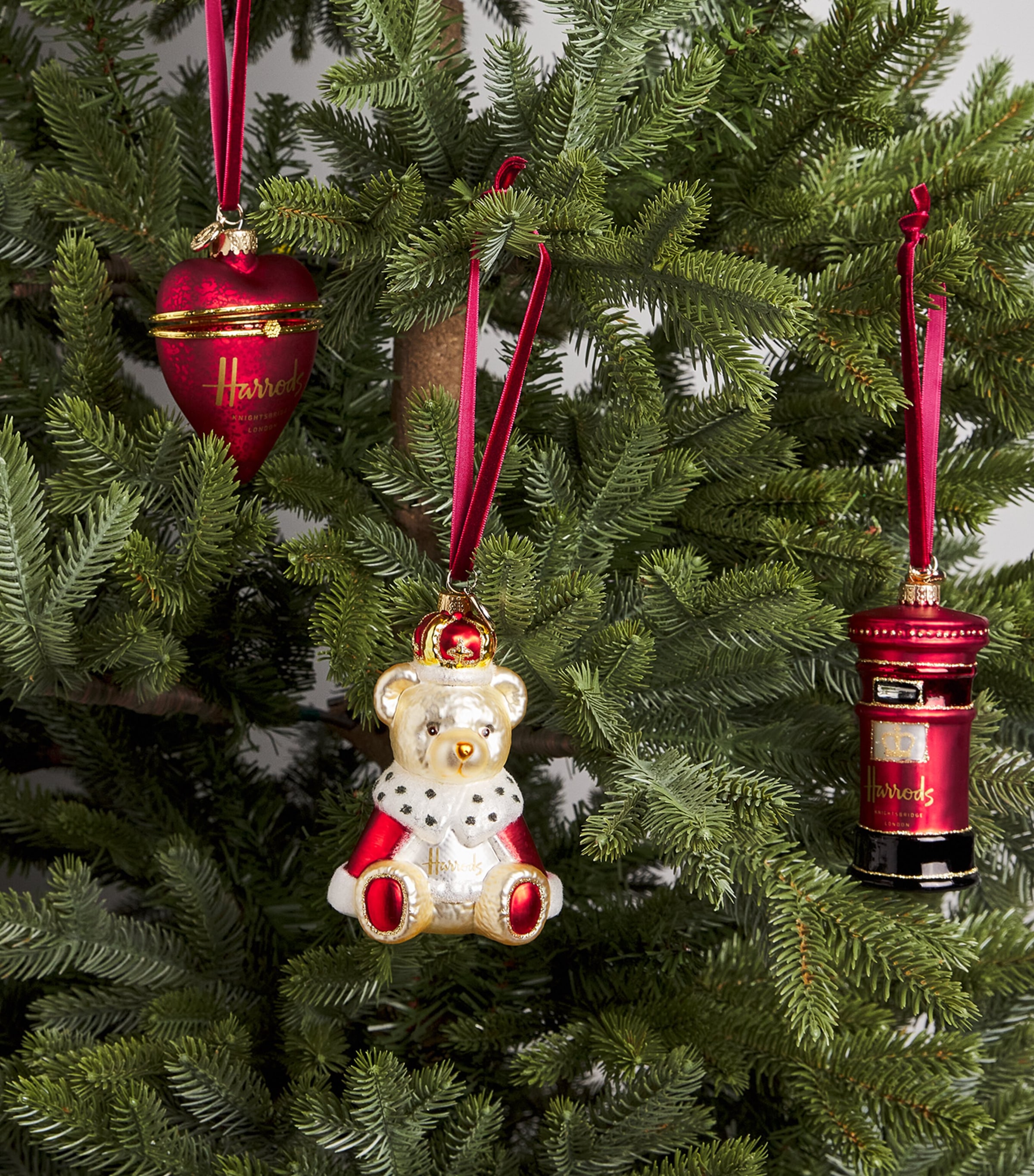 Harrods Royal Bear Tree Decoration | Harrods UK