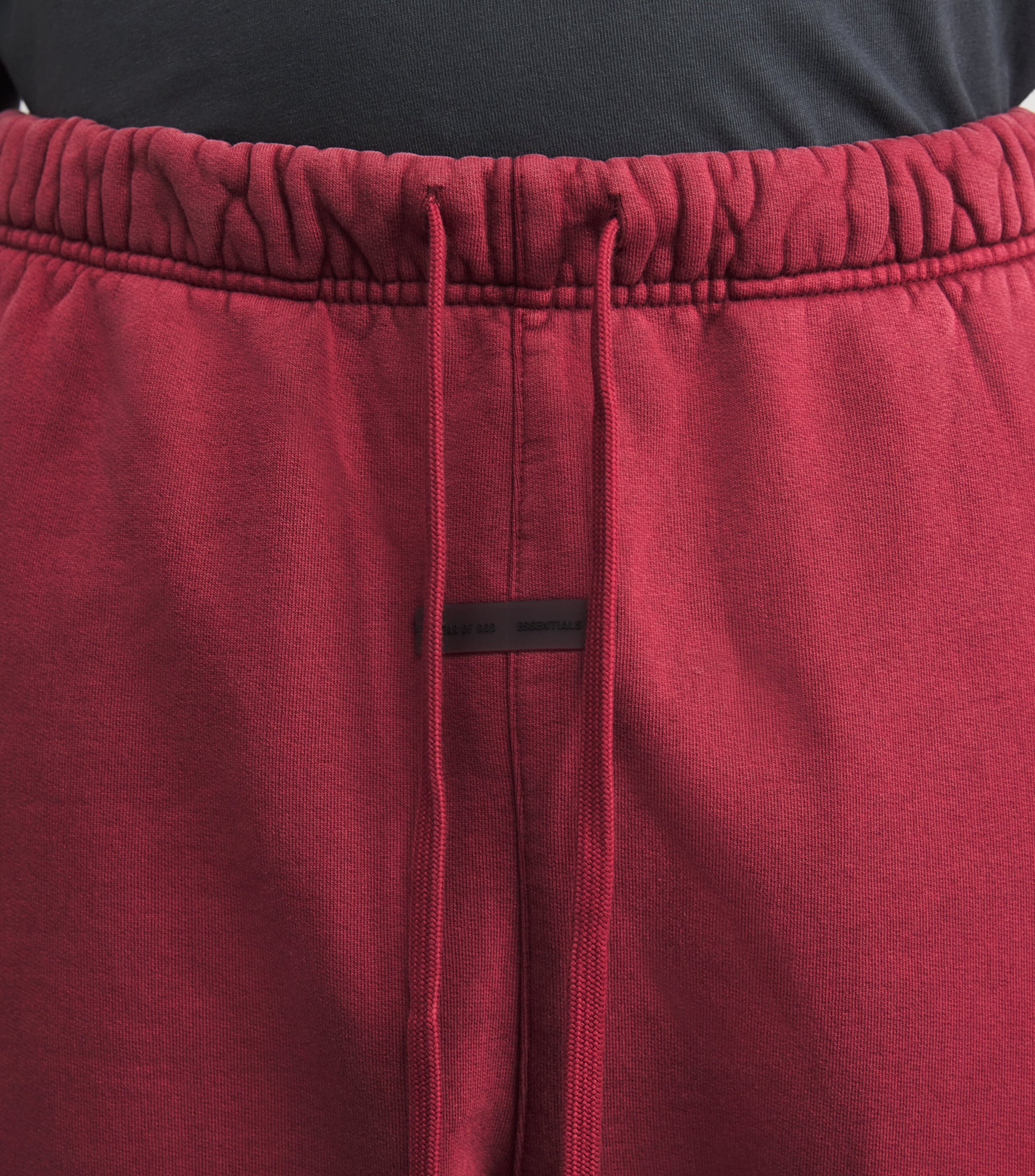 Fear Of God Red Cuffed Logo Sweatpants | Harrods AU